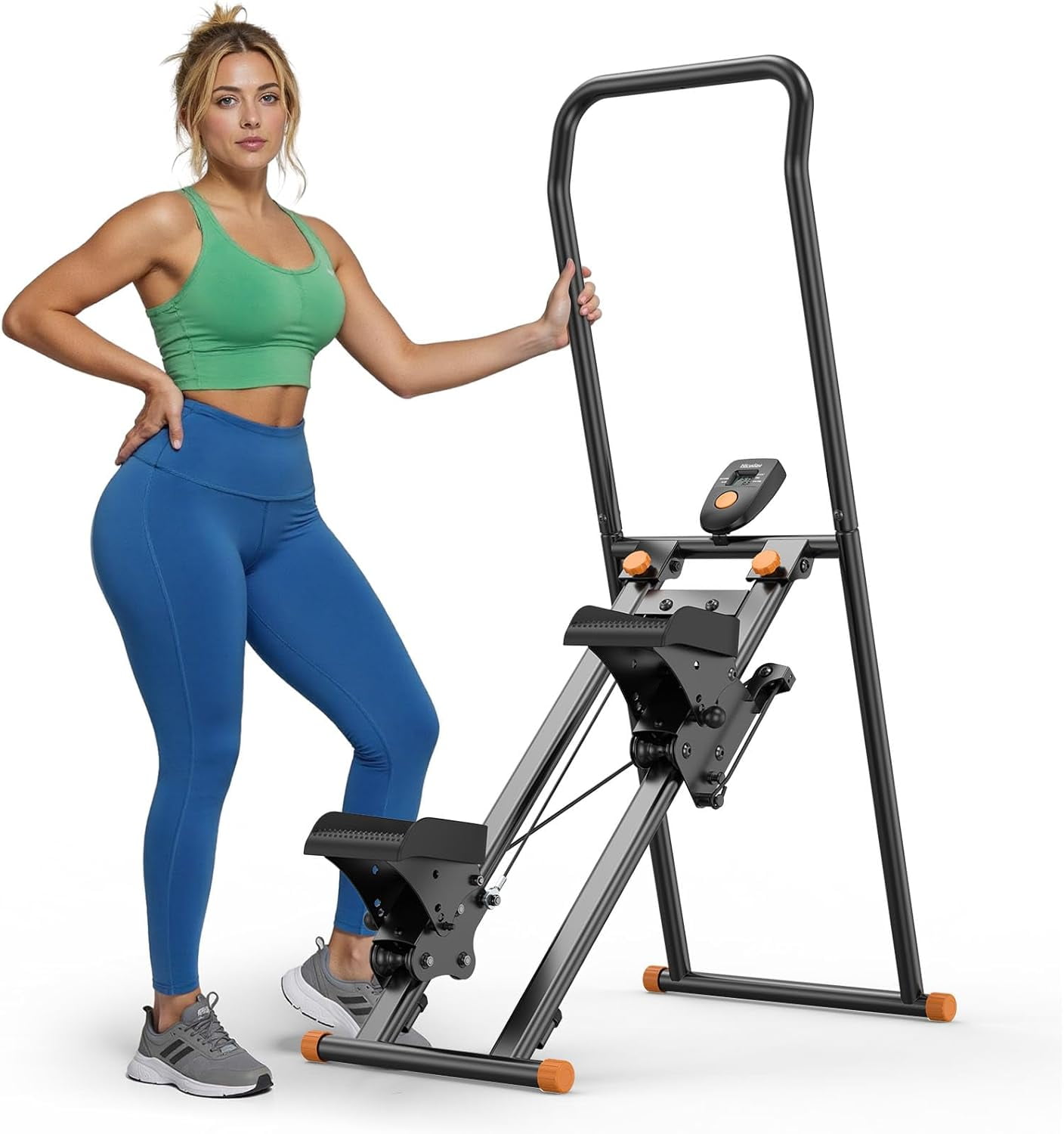 Niceday Steppers for Exercise at Home, Stair Stepper with Handlebar ...