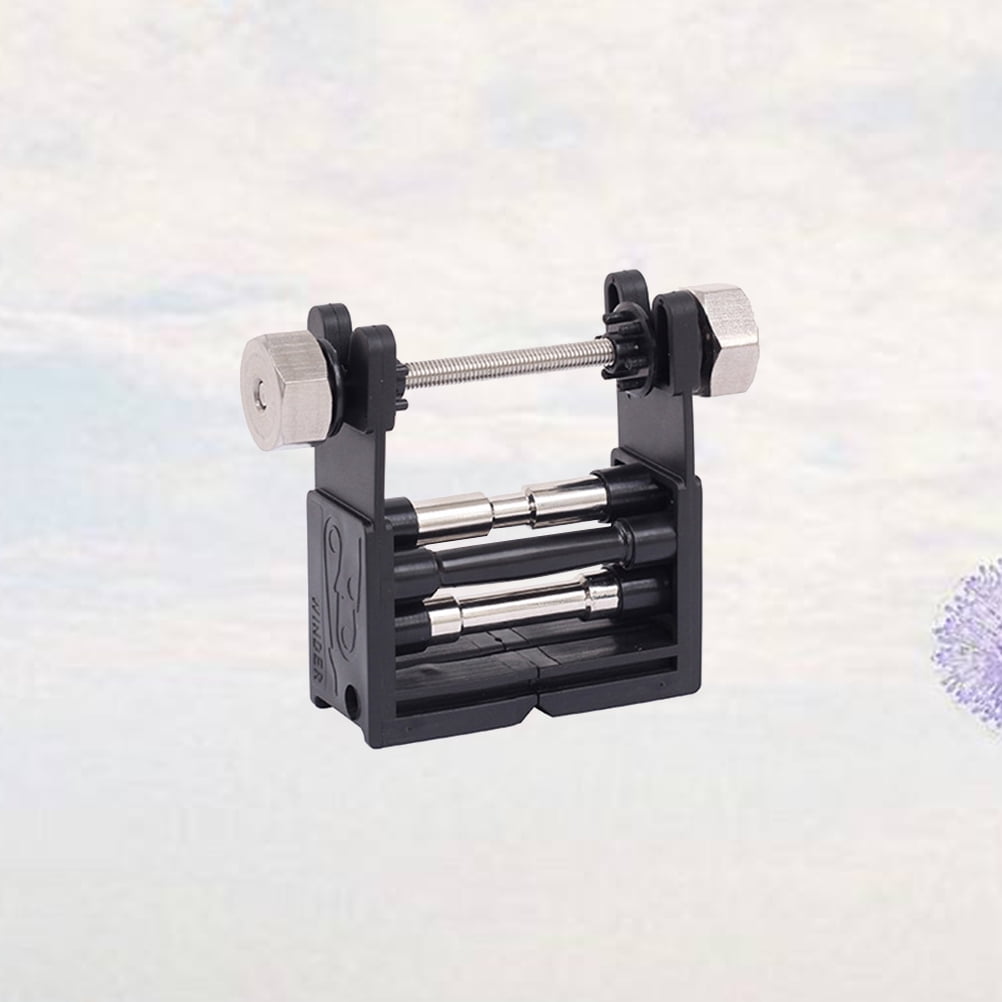 Nicehomfit Rope Winder Black Aluminum Alloy 1 Set Adjustable Tension Control Archery Winder ...