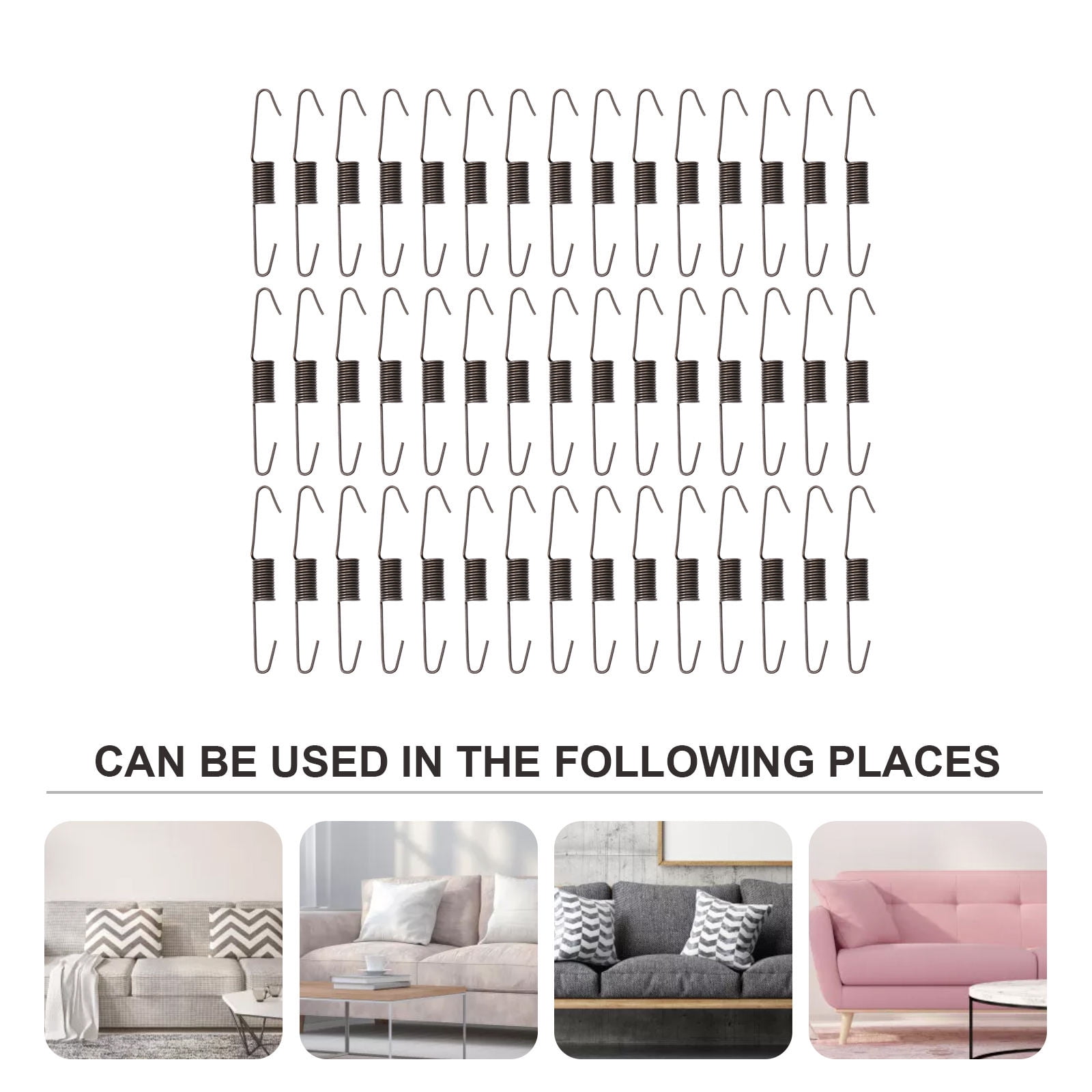 Nicehomfit 100Pcs Steel Tensile Spring for Adults Home Use Sofa Spring ...