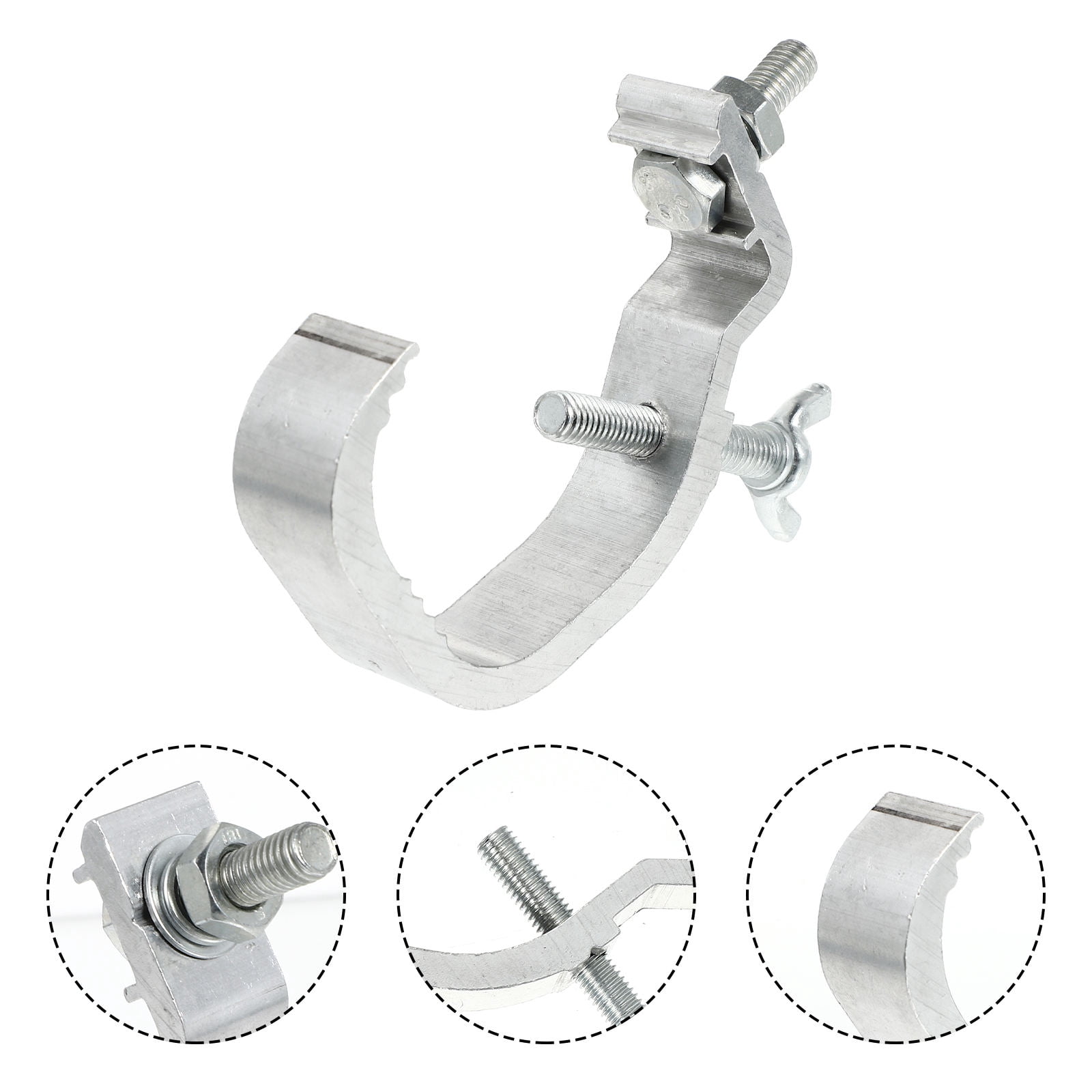 Nicehomfit Practical Lamp Hooks Light Clamps 10Pcs 4.7X2.8X0.8In ...