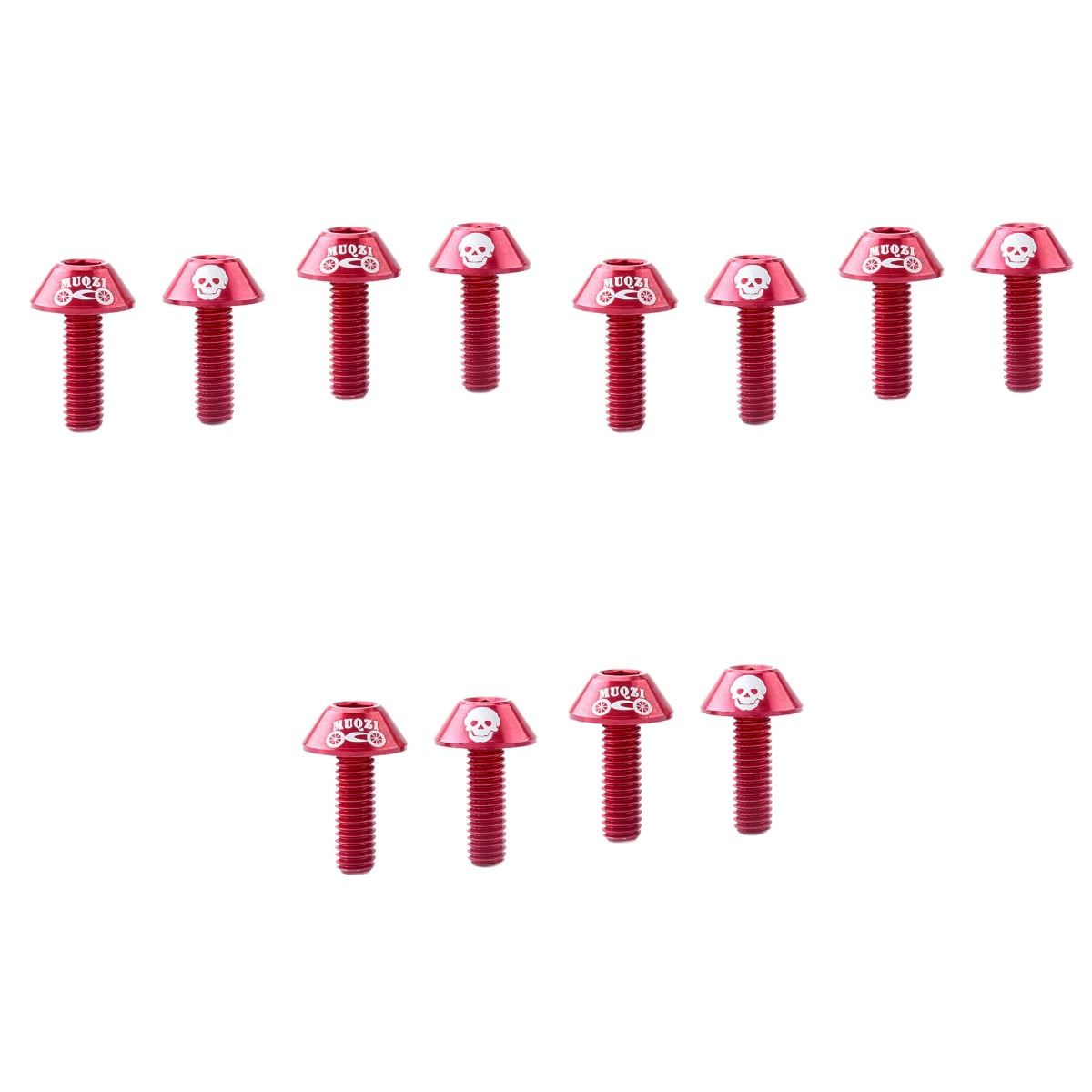 Nicehomfit 12 pcs Mountain Bike Brake Screw Aluminum Alloy Foldable ...