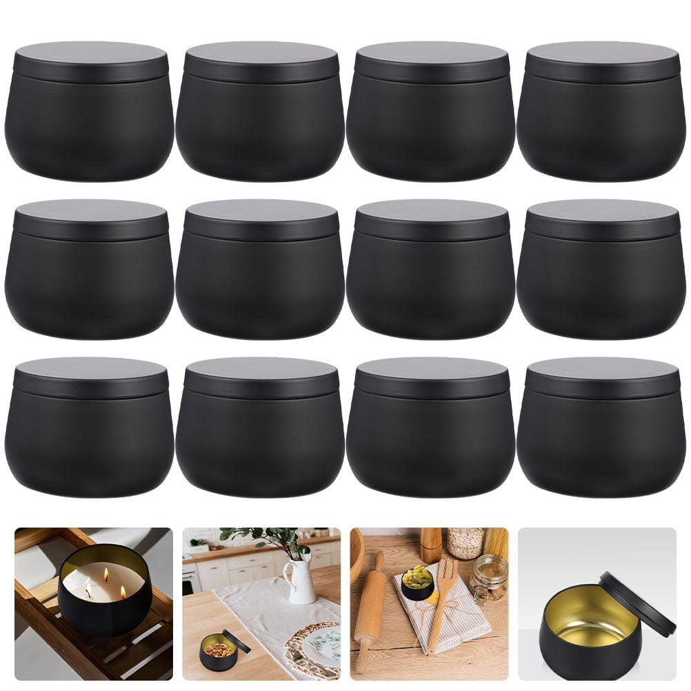 Nicehomfit 12Pcs Metal Tin Cans Multi Purpose Boxes for Crafts Jewelry and Candies - Walmart.com