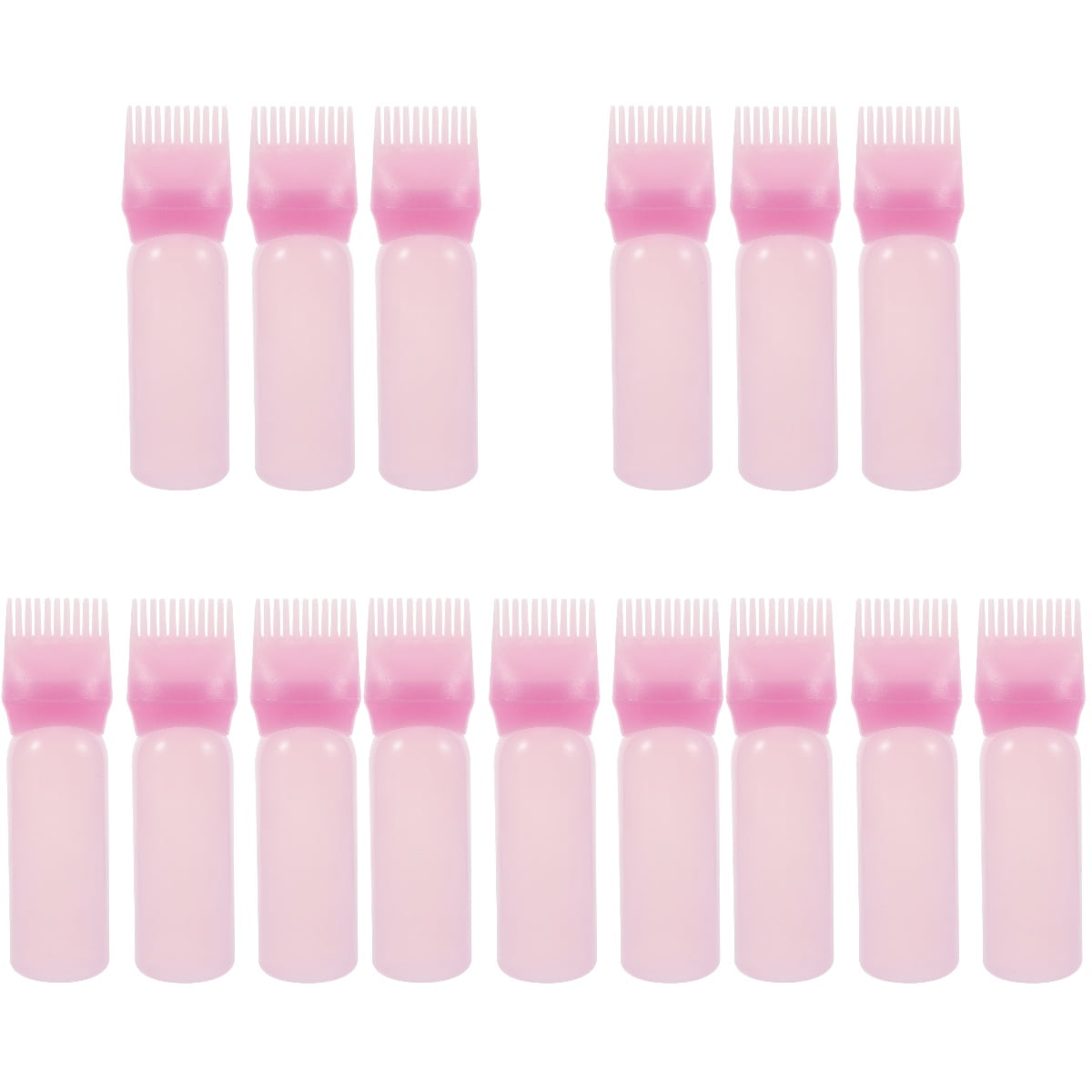 Nicehomfit 15 pcs Root Comb Applicator Bottle Hair Oil Applicator ...