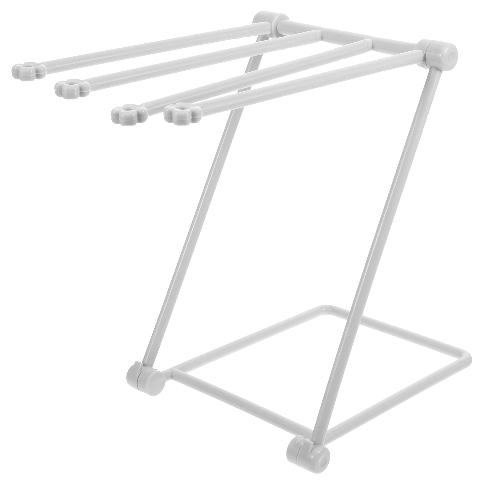 Nicehomfit Towel Holder Stand Towel Rack Plastic Light Grey 1Pcs ...