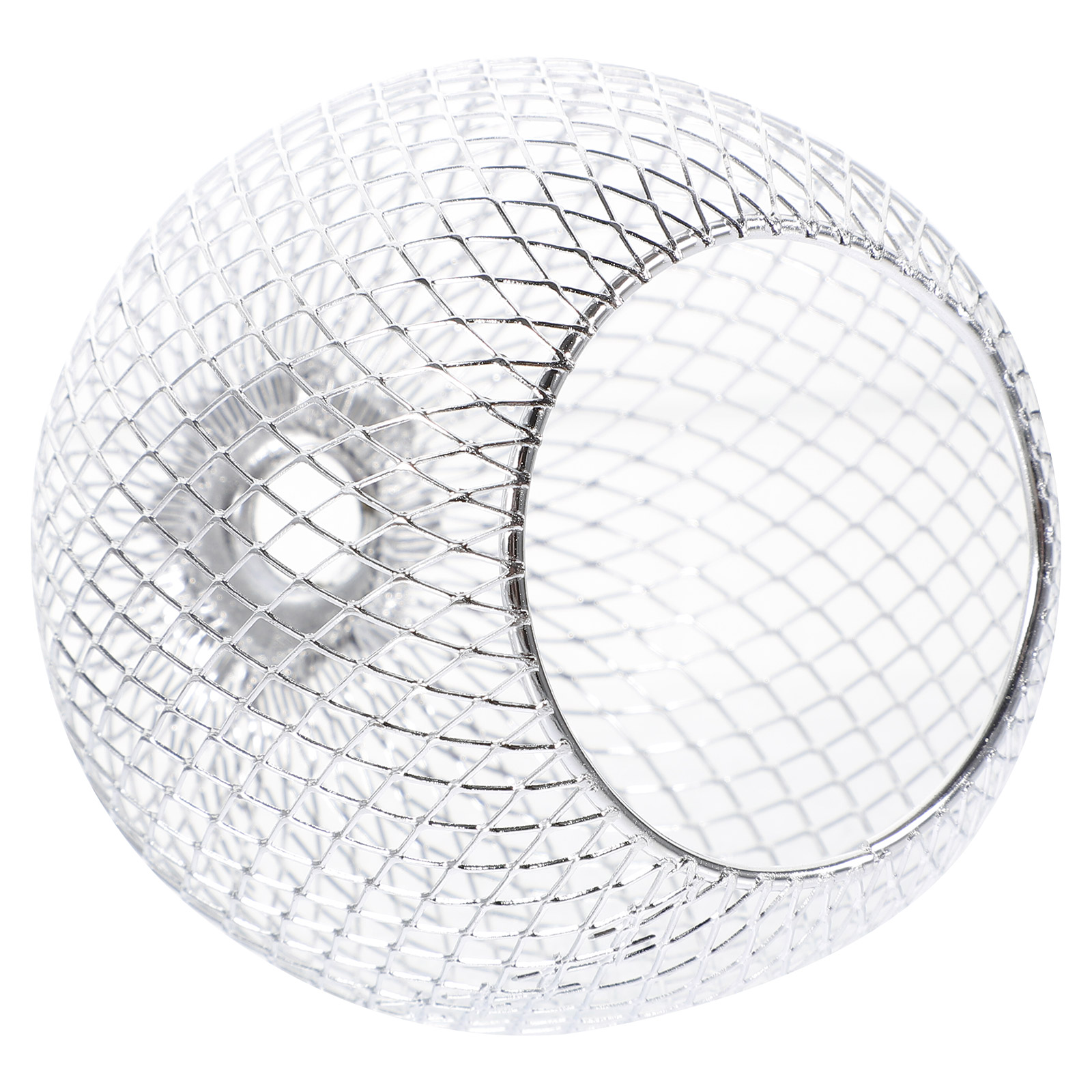 Nicehomfit 1Pc Silver Metal Light Cover Simple Design for Home Lighting ...