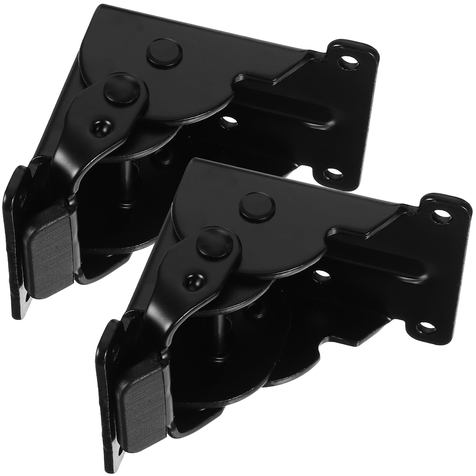 Nicehomfit Table Leg Folding Hinge Black 2Pcs 3.3X1.8X1.4in Cold Rolled ...