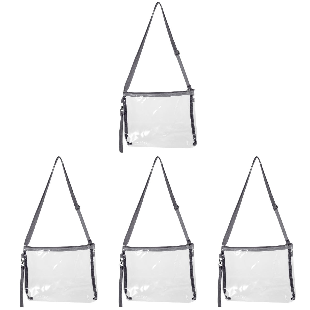 Nicehomfit 4pcs Approved Clear Bag Stadium Clear Crossbody Concert Bag ...