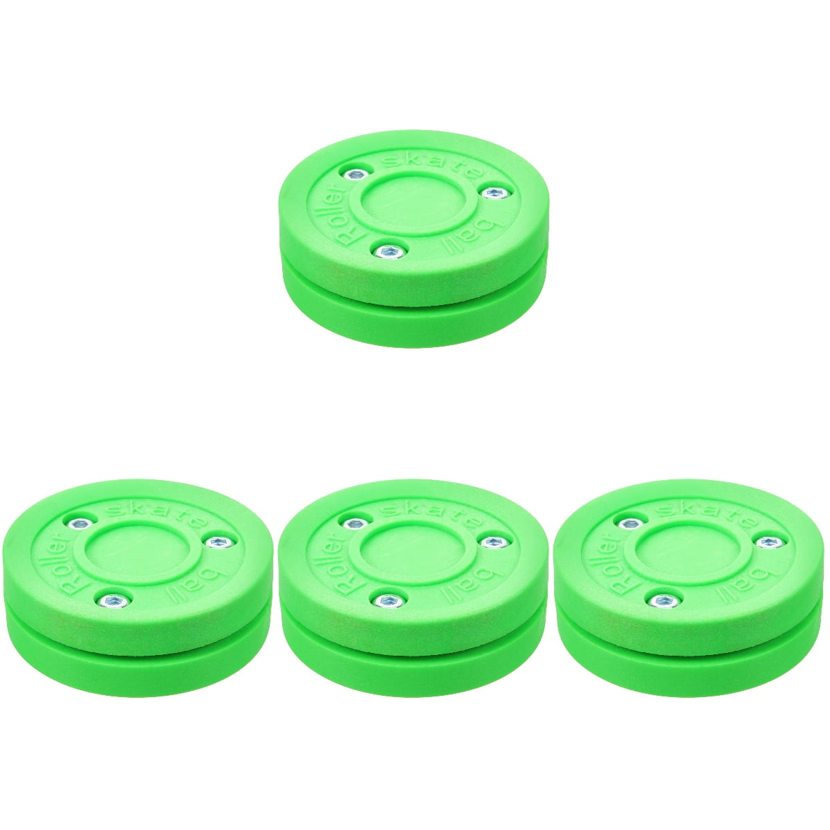 Nicehomfit 4pcs Training Hockey Puck Plastic Training Puck Ice Hockey ...