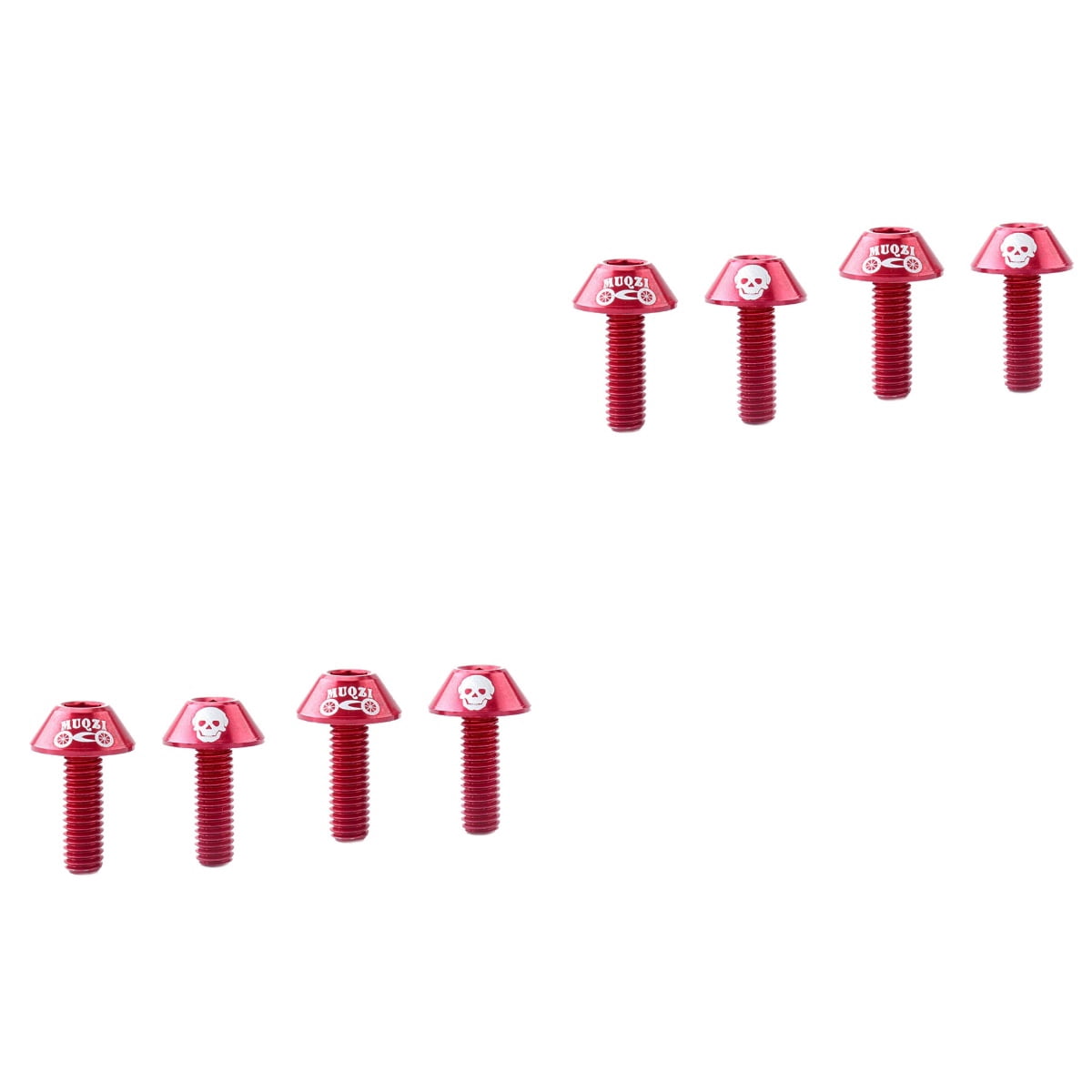 Nicehomfit 8 pcs Mountain Bike Brake Screw Aluminum Alloy Foldable ...