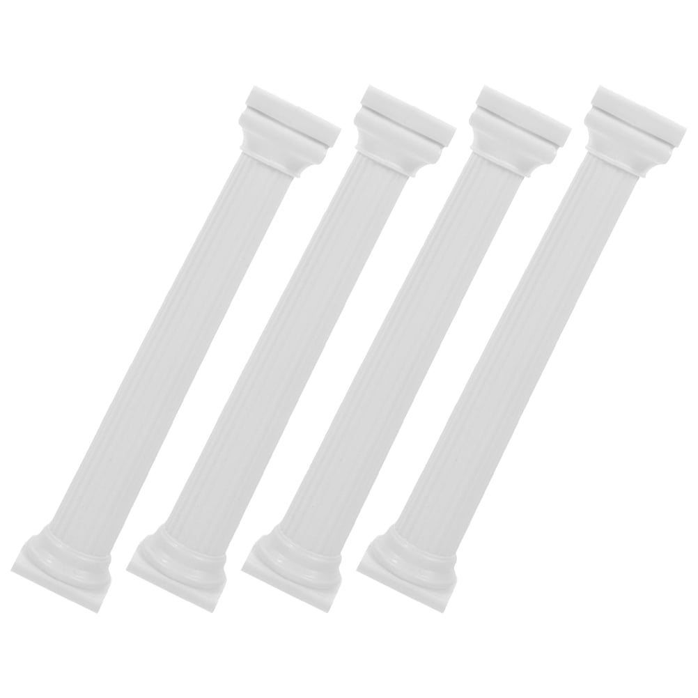 Nicehomfit White Plastic Roman Column Cake Stand Sturdy Support for ...