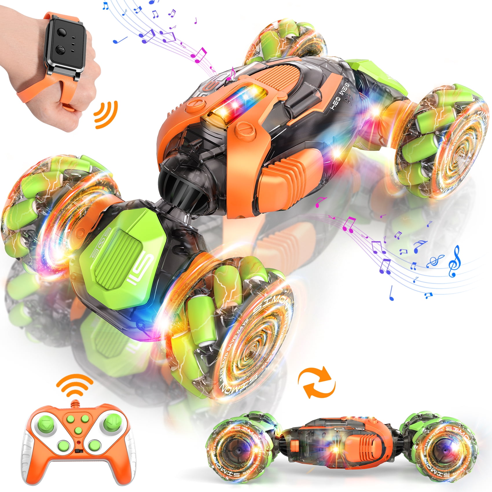 Nicella Remote Control Cars for Boys Girls 8-12, Gesture Sensing RC ...