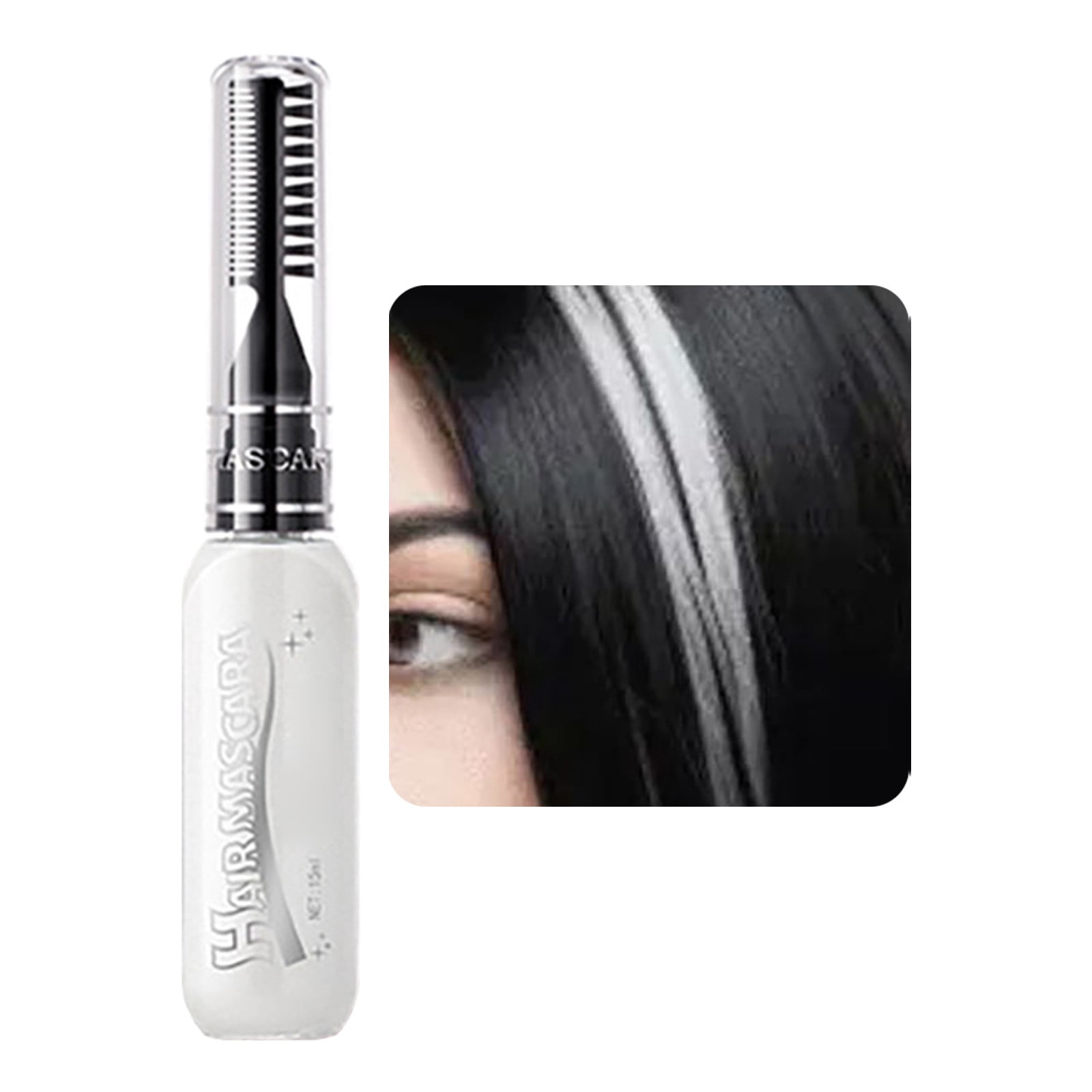Niceme 16 Colors Temporary Hair Mascara Instantly Hair Color Dye Great ...