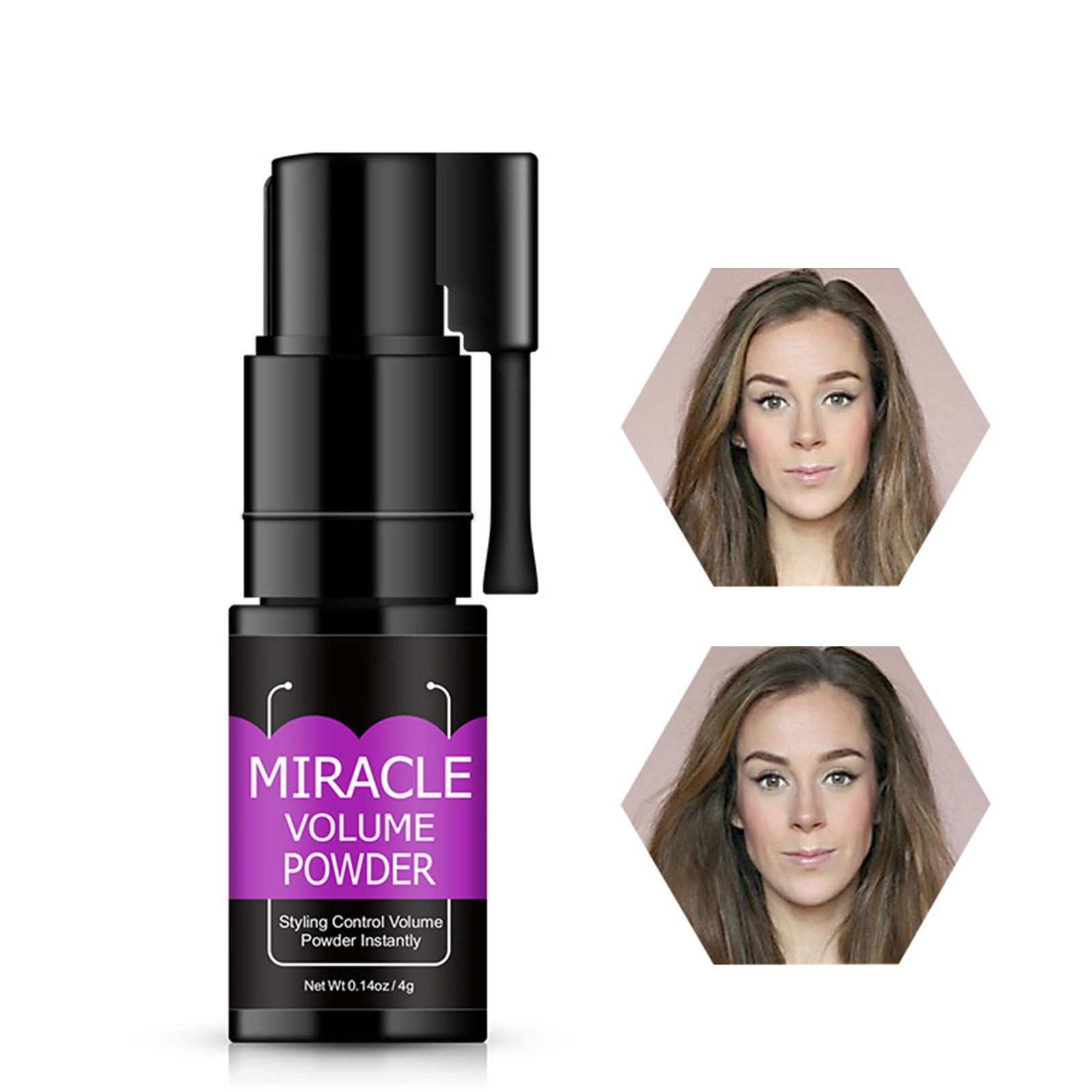 Niceme 360 Rotating Powder Hair De Oiling Powder De Oiling Hair Styling ...