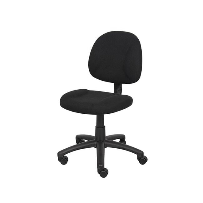Nicer Furniture AP215 Fabric Deluxe Posture Computer Desk Chair, No ...