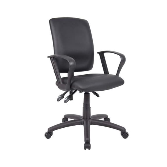 Nicer Furniture AP237P Multi-Function Adjustable Loop Arms Office Chair ...
