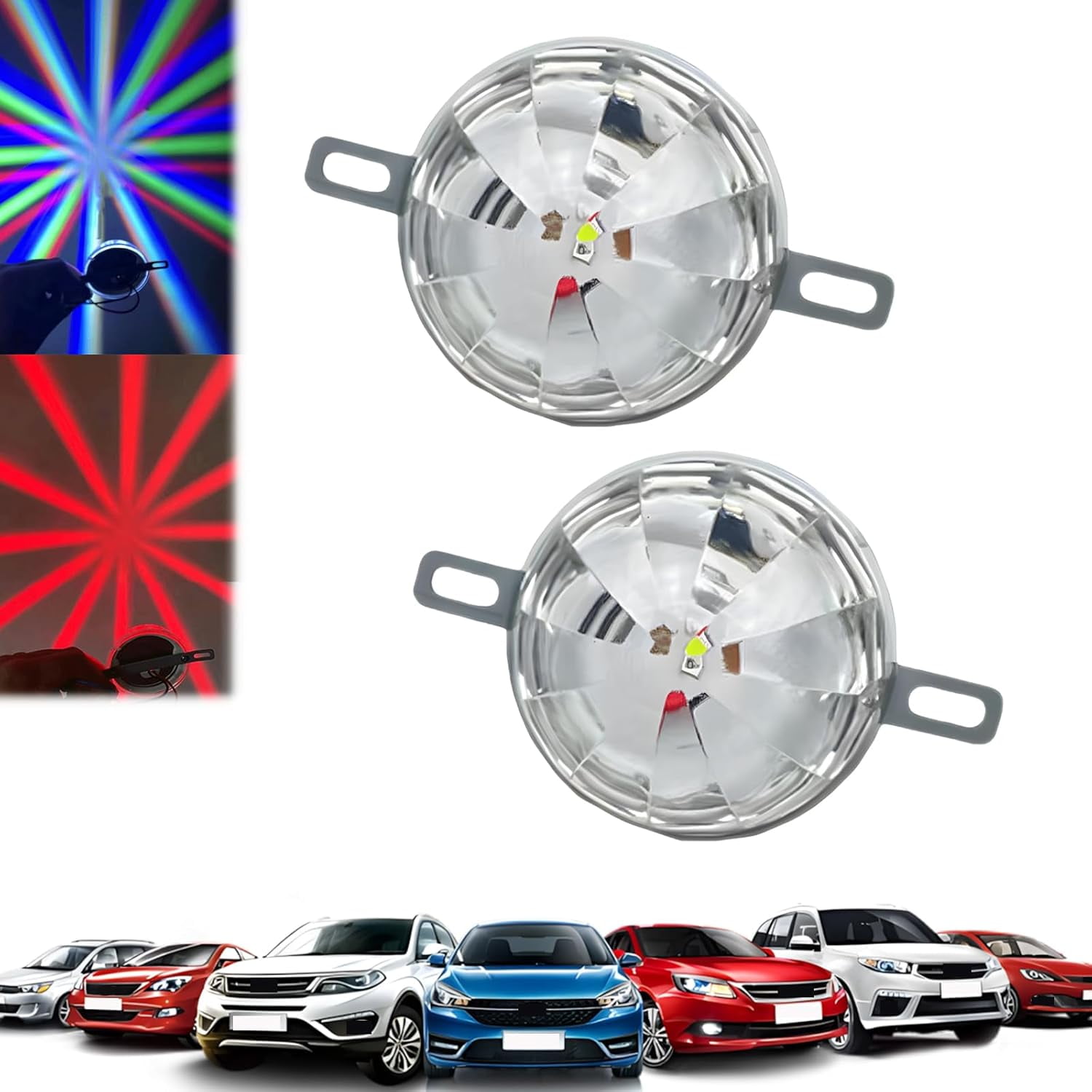 Nicetopu Universal Waterproof LED Chassis Lights, 12-24v Function LED ...