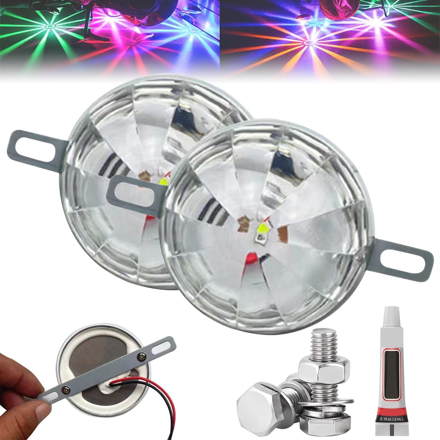 Nicetopu Universal Waterproof LED Chassis Lights, Nicetopu LED Chassis ...