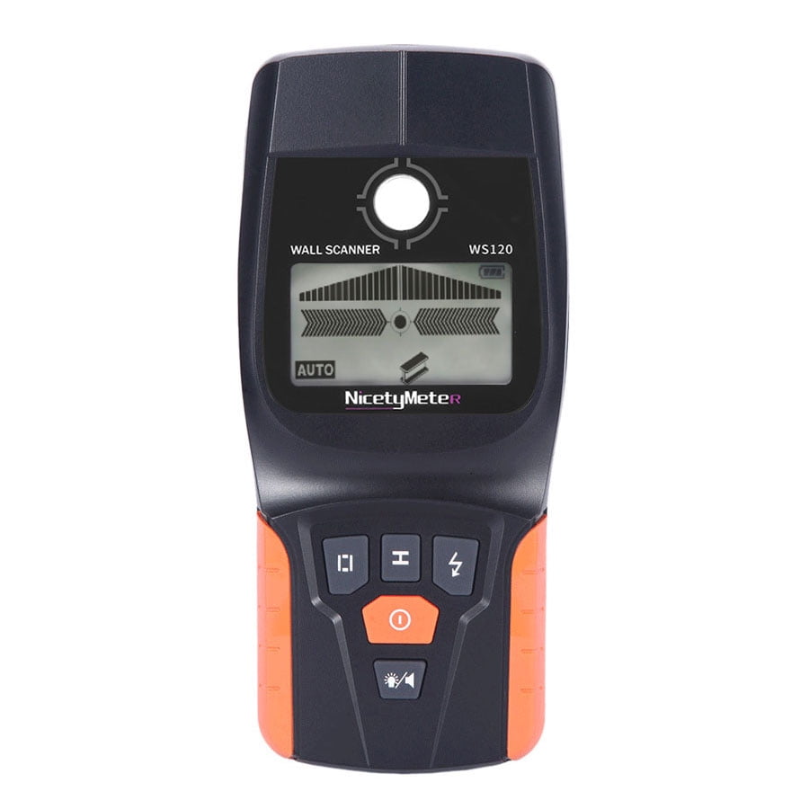 Nicetymeter WS120 Handheld Multifunction Wall Detector Metal Wood Cable ...