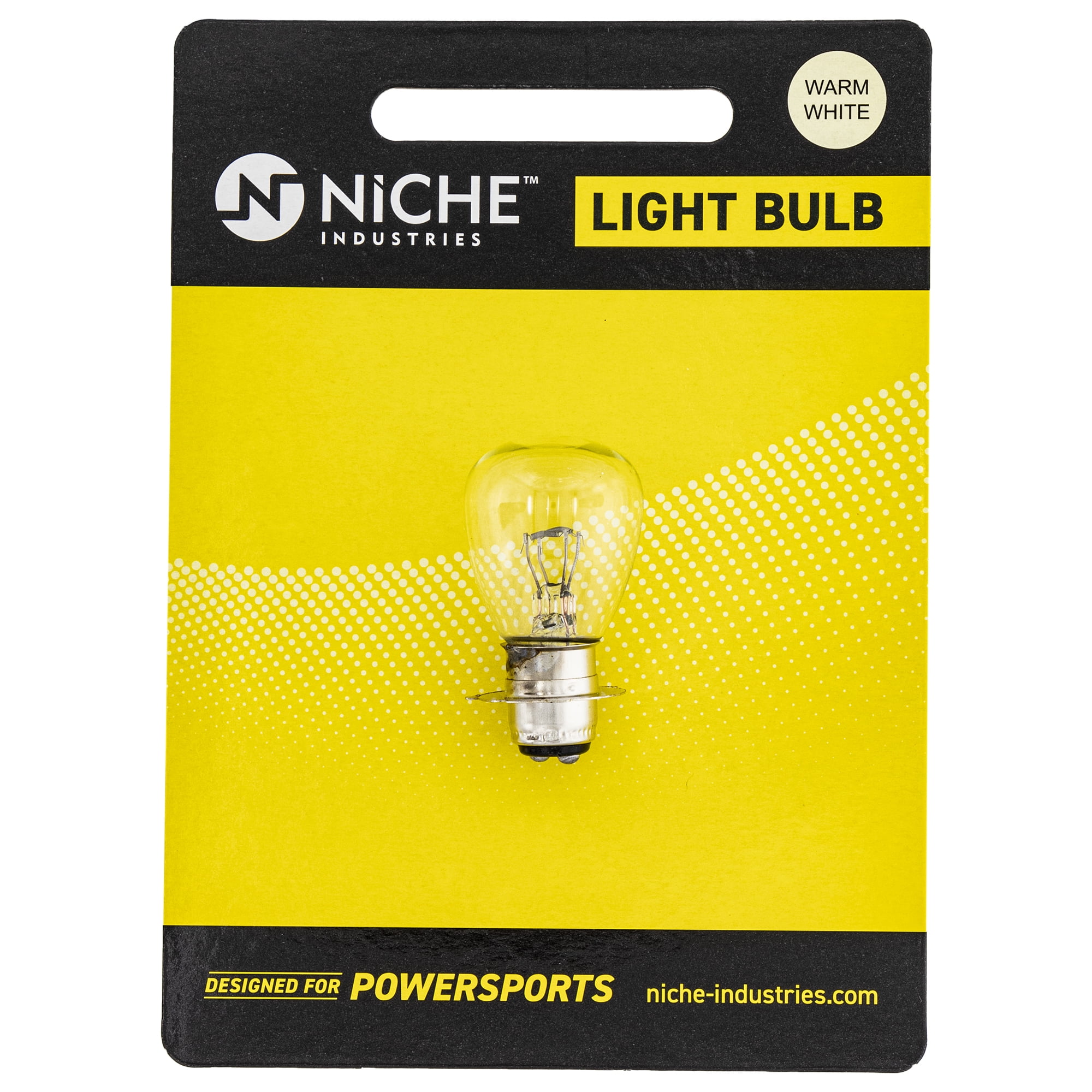 Niche 12080 Headlight Bulb for Yamaha Blaster 200 46B-84314 ATV 519 ...