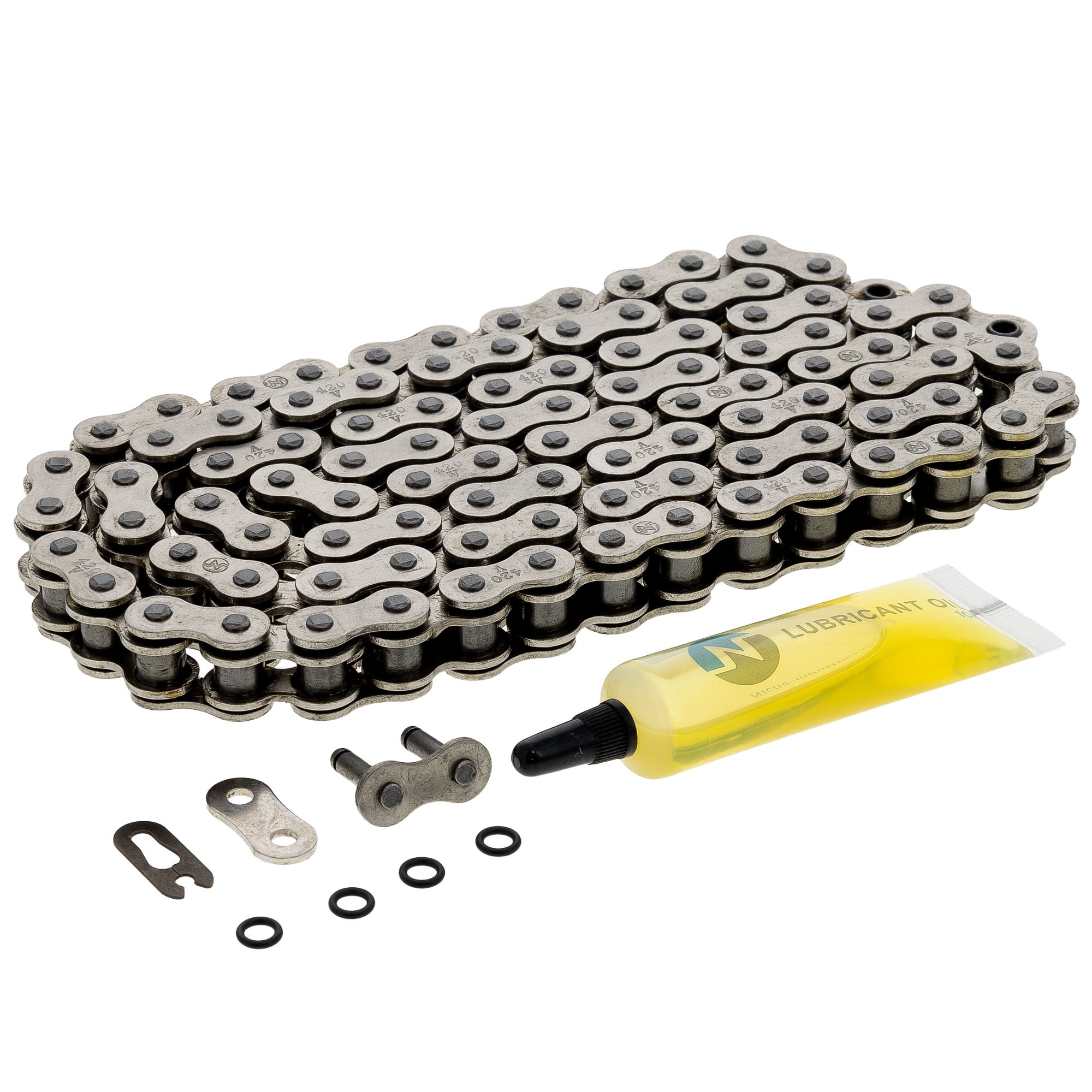 Niche 420 Drive Chain 100 Links O-Ring With Master Link for Motorcycle ...