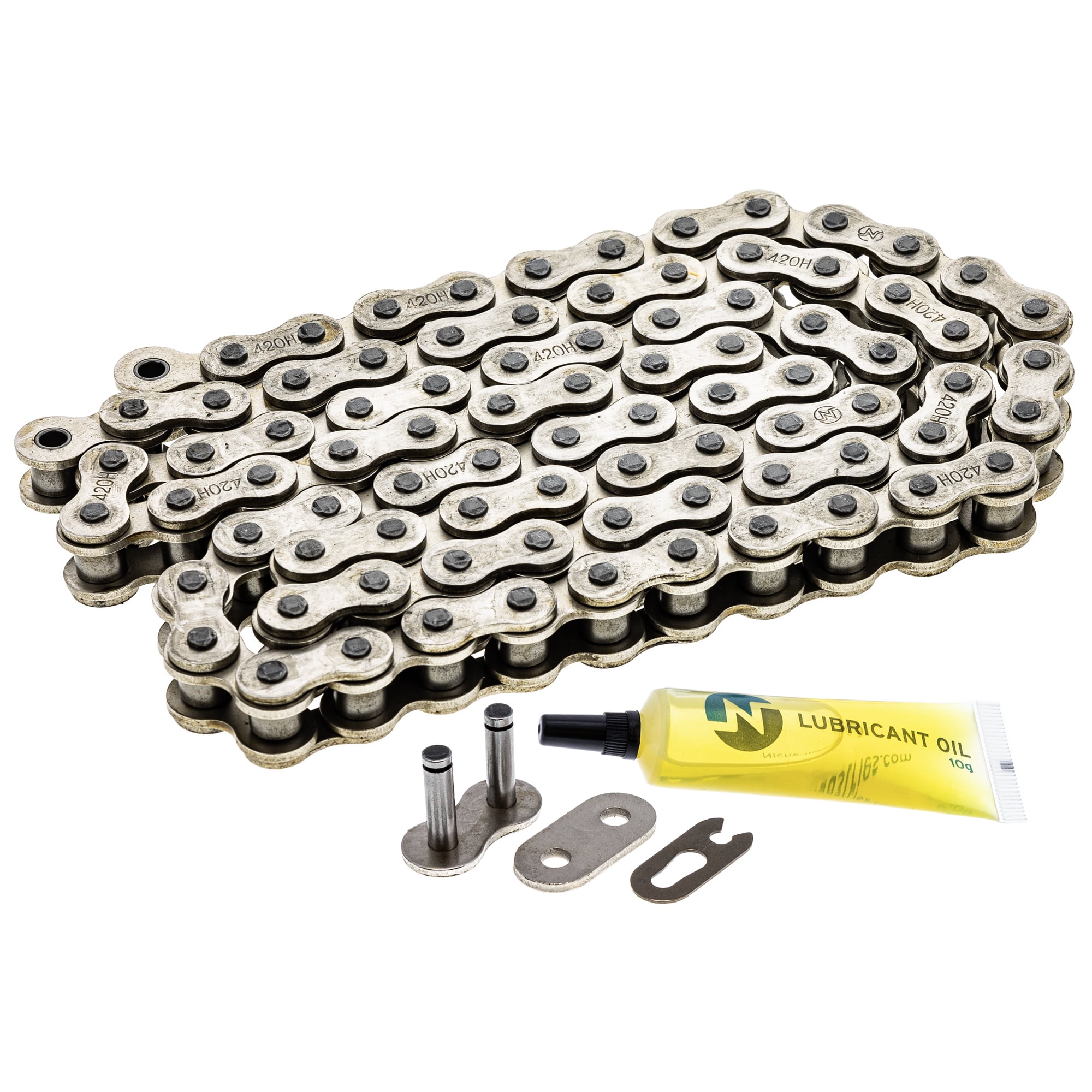Niche 420 Drive Chain 86 Links Non O-Ring with Master Link Motorcycle ...