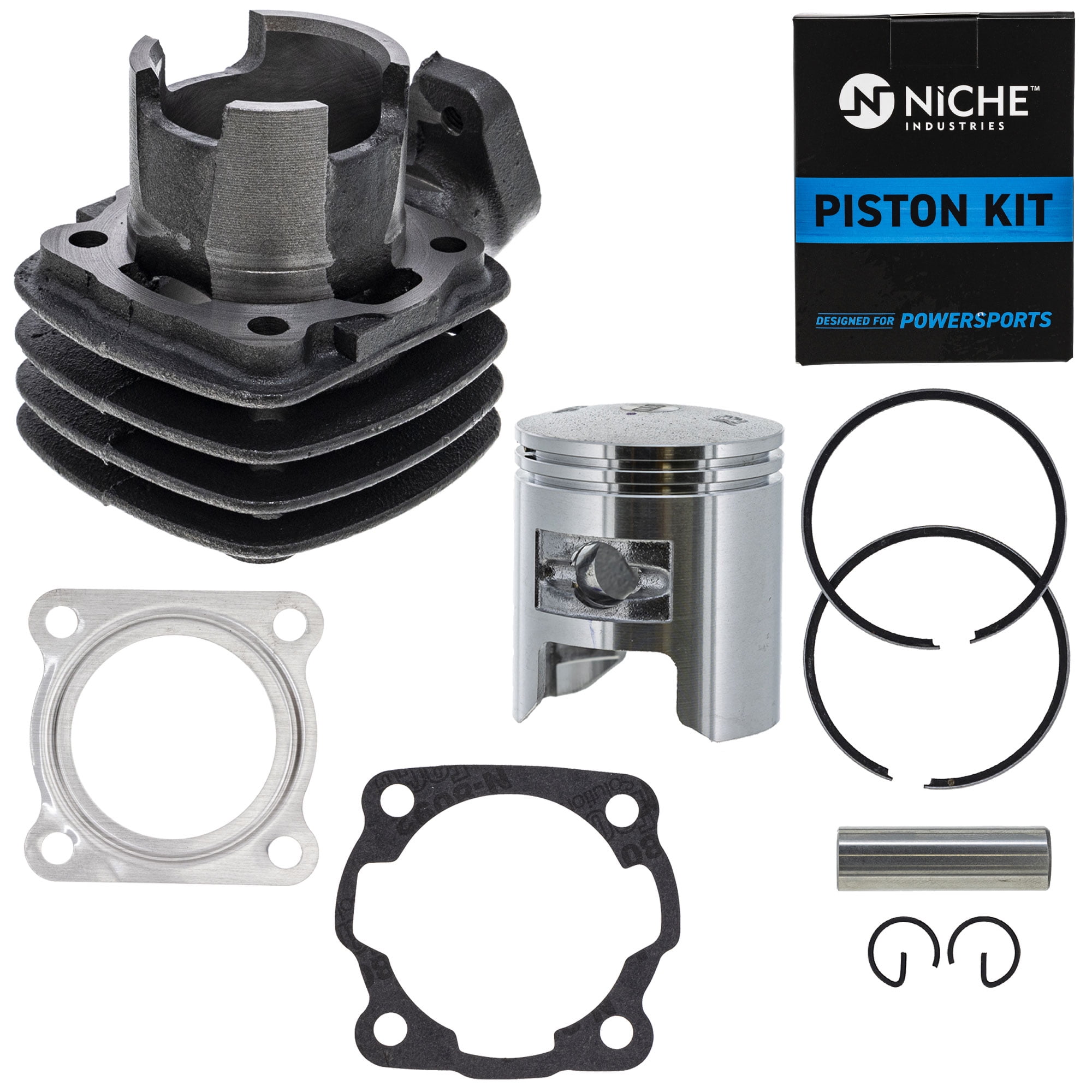 Niche 50cc Spree Cylinder Piston Gasket Kit for Honda Elite SB50 ...