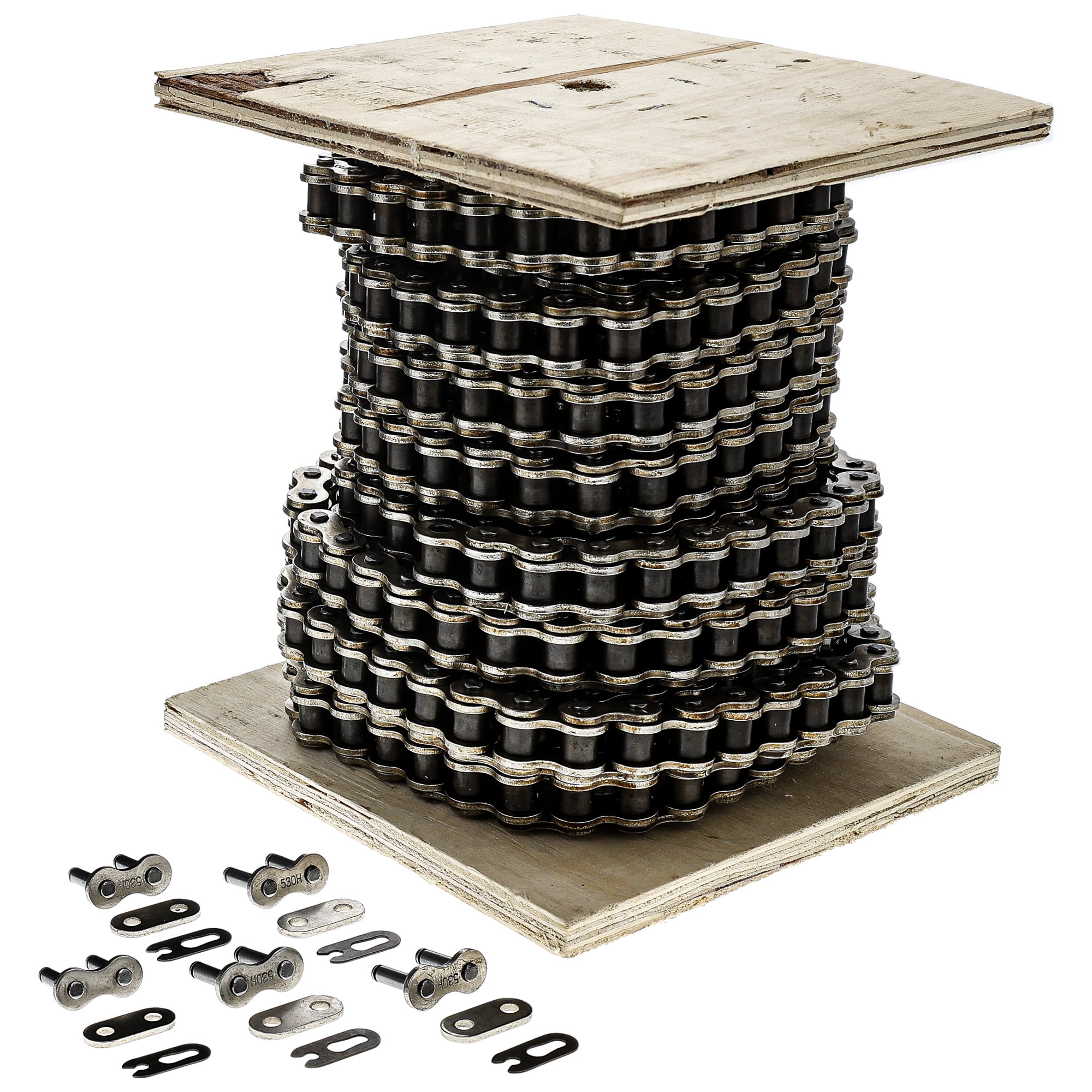 Niche 630 Standard Motorcycle Drive Chain Bulk Reel 25 Feet Connecting ...