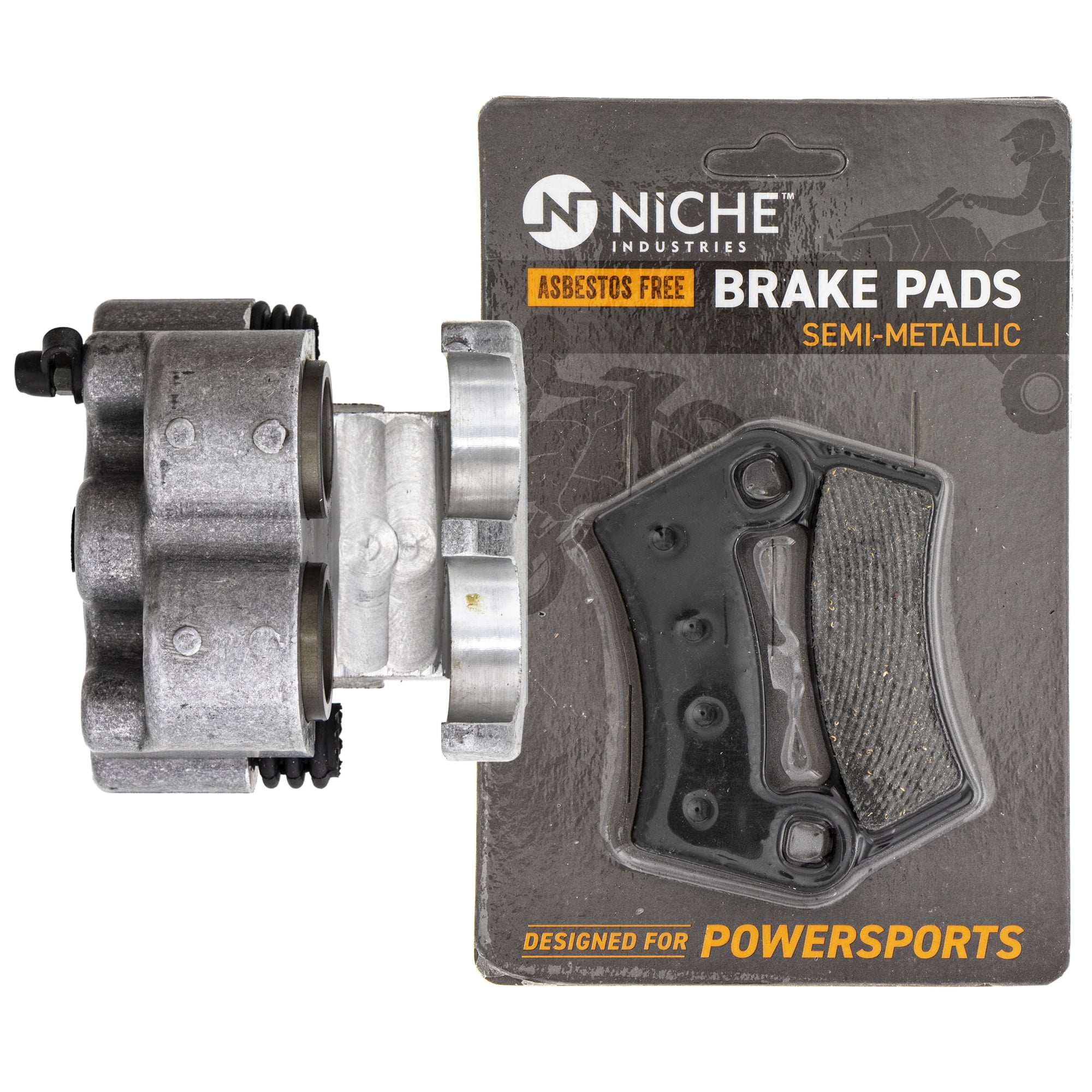 Niche Brake Caliper Pad Kit for Polaris RZR 4 900 General 1000 1912245 ...