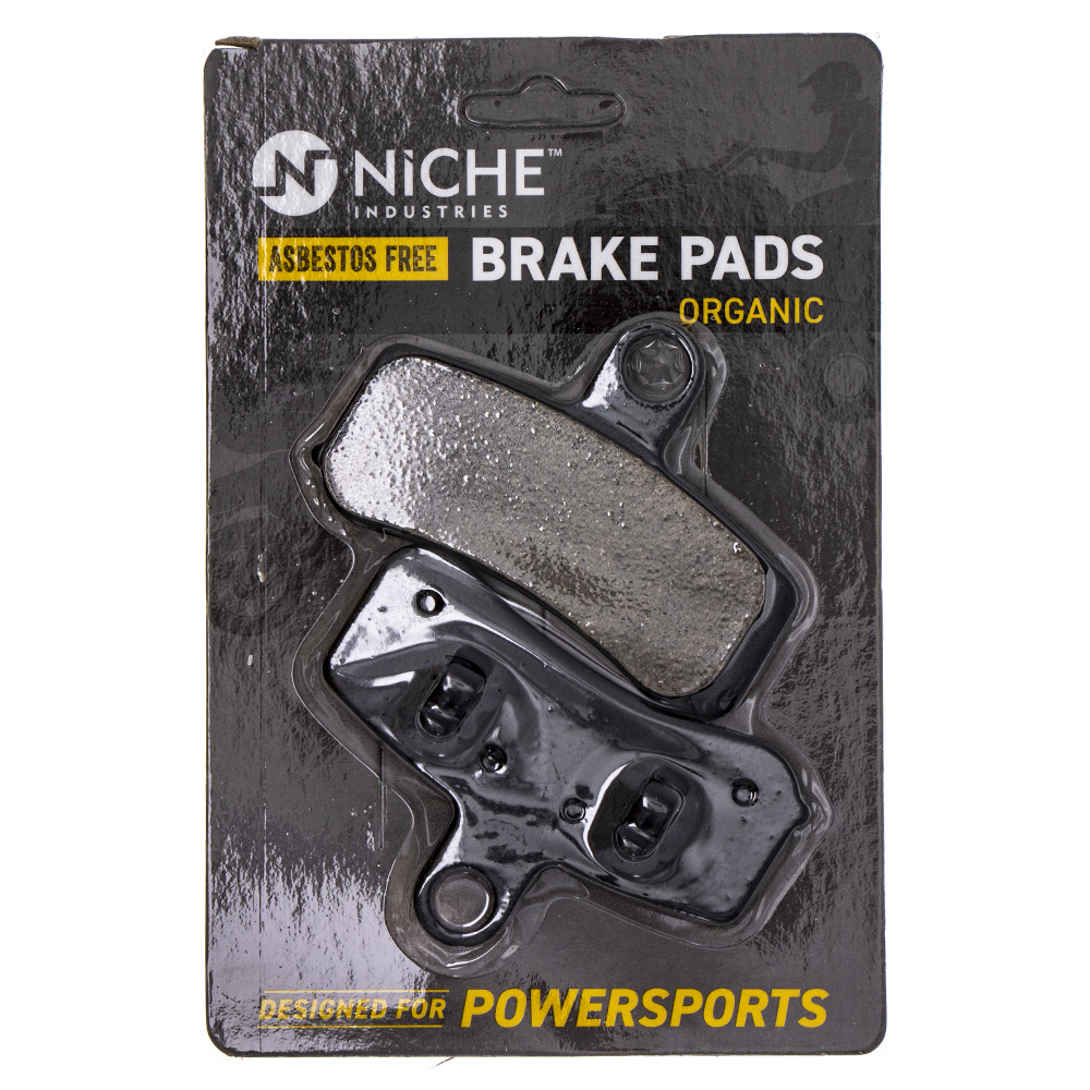 Niche Brake Pad Set for Harley-Davidson Blackline Organic Motorcycle ...
