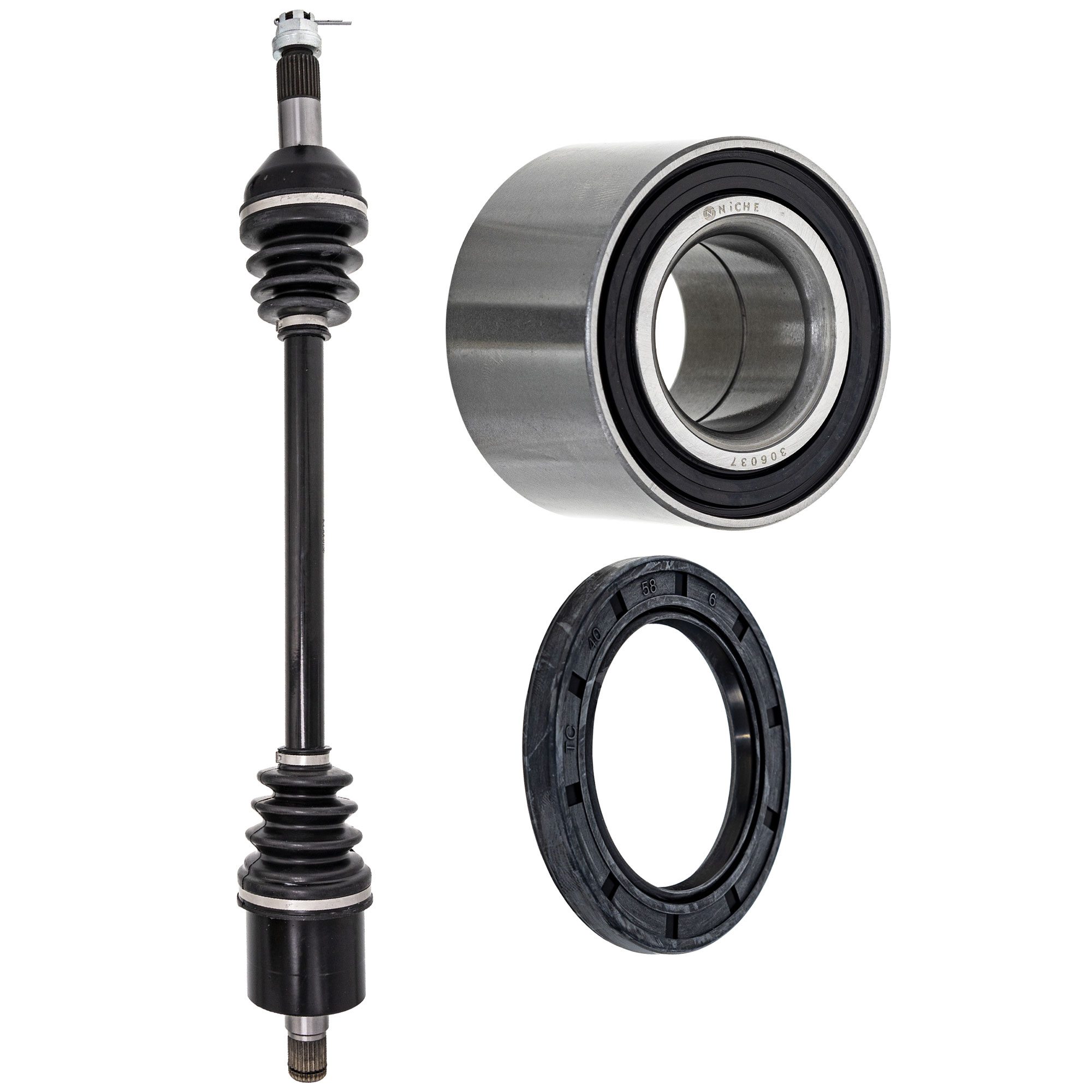 Niche CV Axle Bearing Seal Kit for Can-Am 705502411 Commander Max 800 1000 MK1009373 - Walmart.com