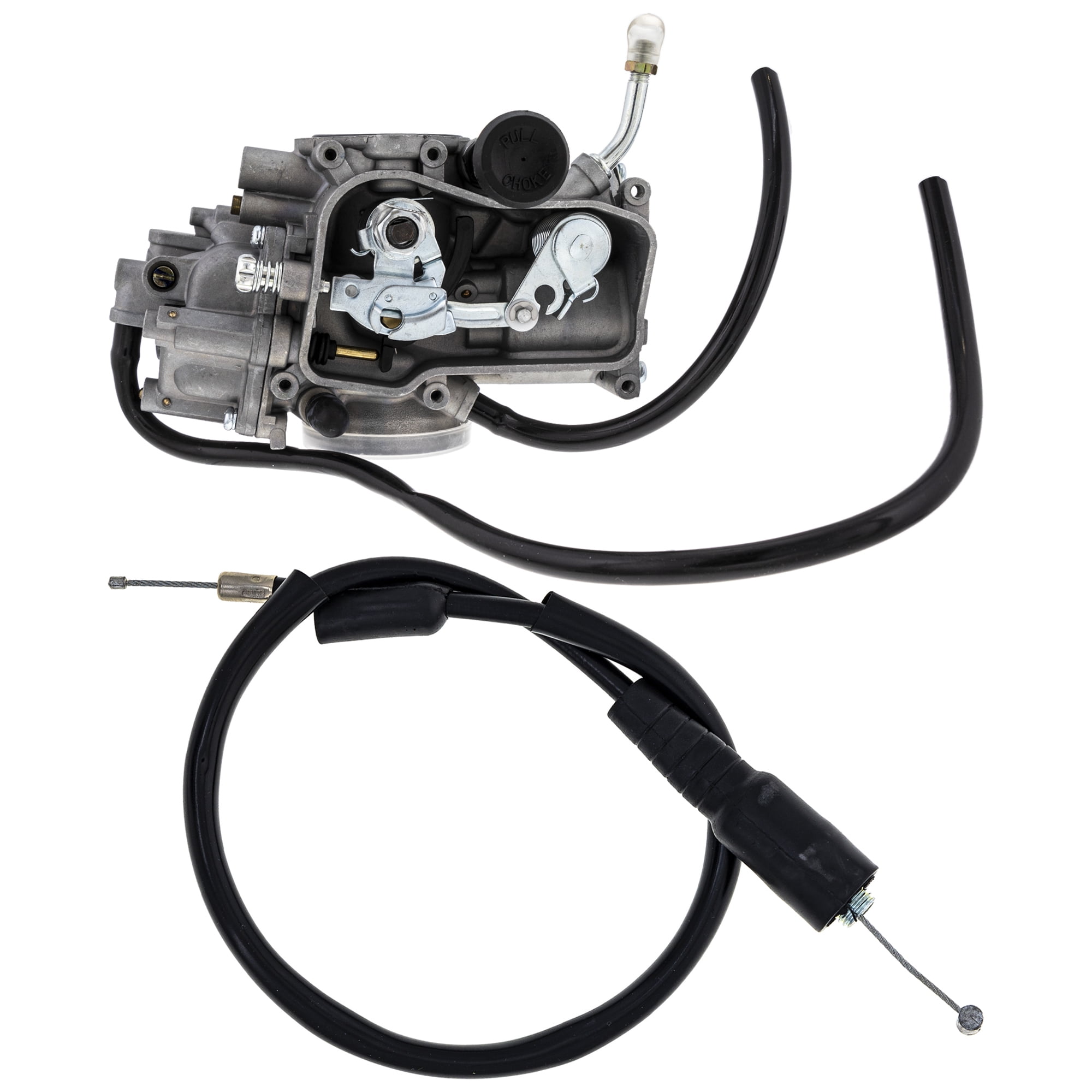 Niche Carburetor Throttle Cable Kit for Yamaha Moto 4 YFM350ER 2VA ...