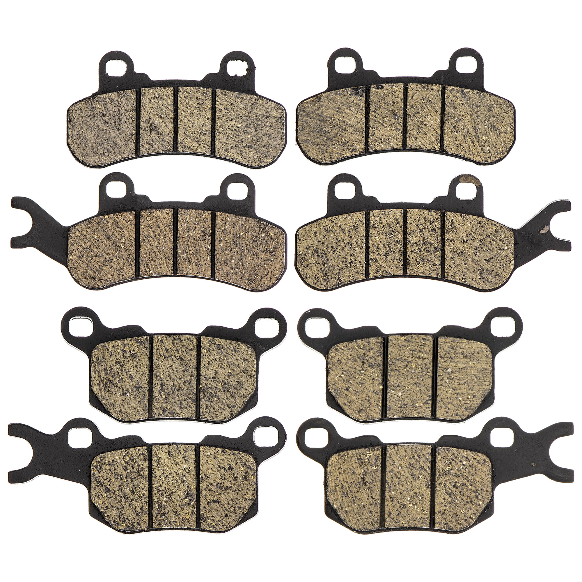 Niche Complete Organic Brake Pad Kit for Can-Am Defender HD10 UTV ...