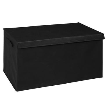 Household Essentials Decorative Storage Bins, 2pk, Black and Chevron ...