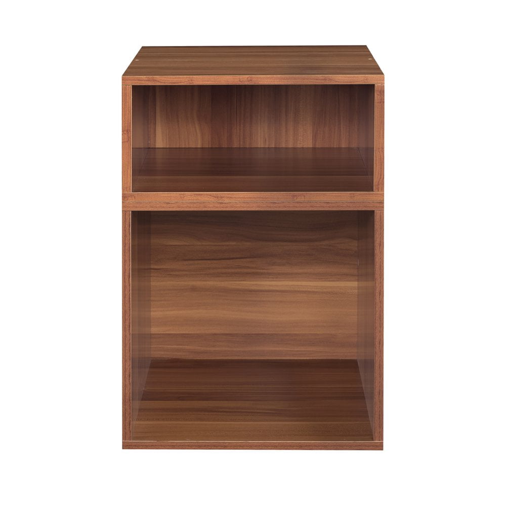 Niche Cubo Storage Set- 1 Full Cube/1 Half Cube- Cherry and Wooden ...