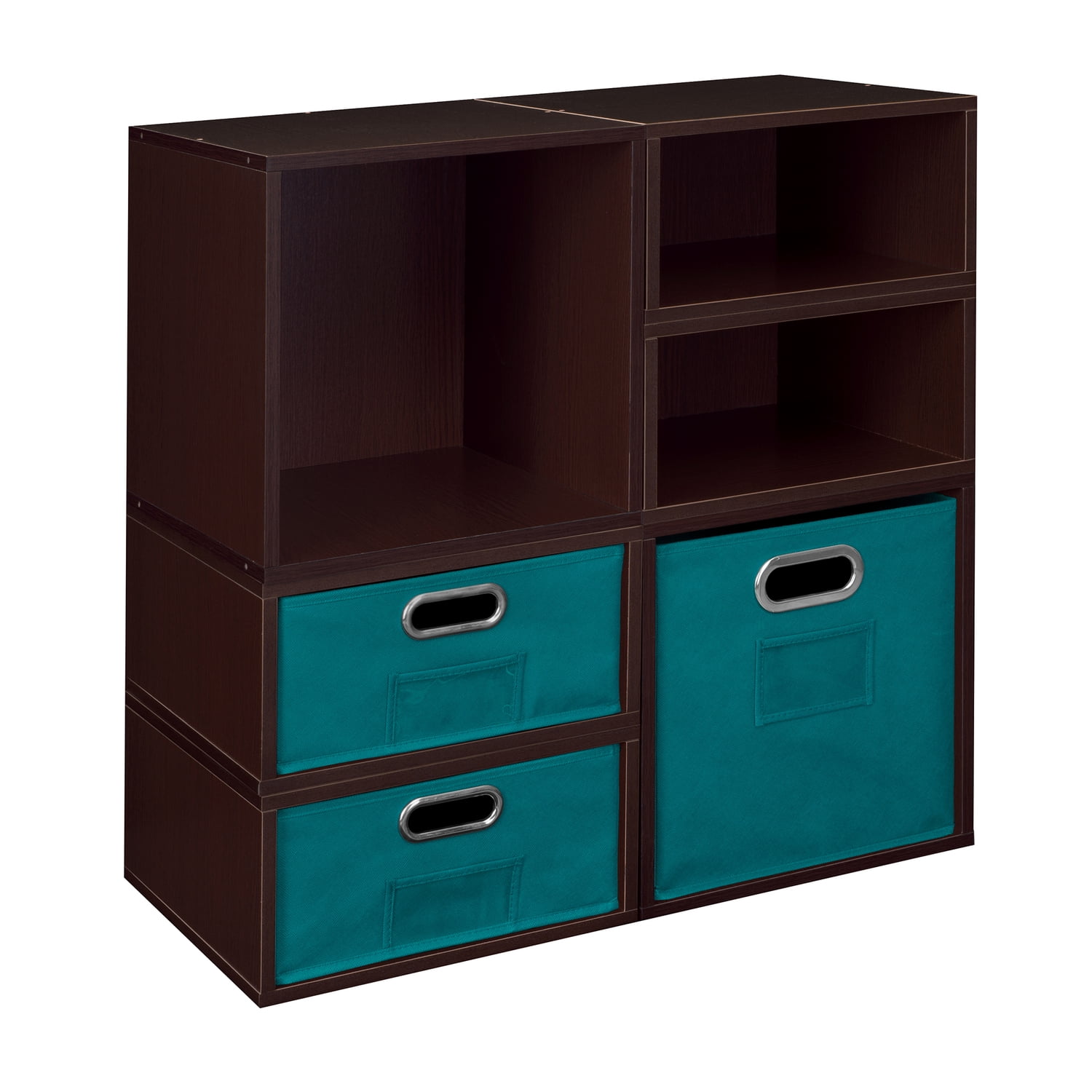Niche Cubo Storage Set- 2 Full Cubes/4 Half Cubes with Foldable Storage ...