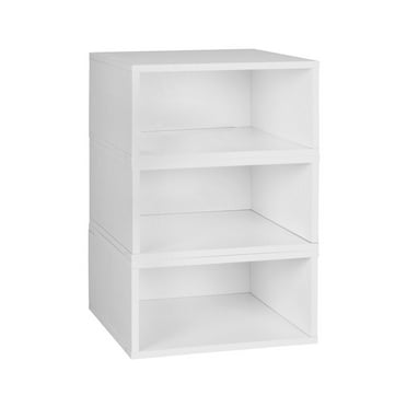 Niche Cubo Half Size Stackable Storage Cube- Truffle - Walmart.com
