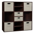 Niche Cubo Storage Set- 6 Full Cubes/6 Half Cubes with Foldable Storage ...