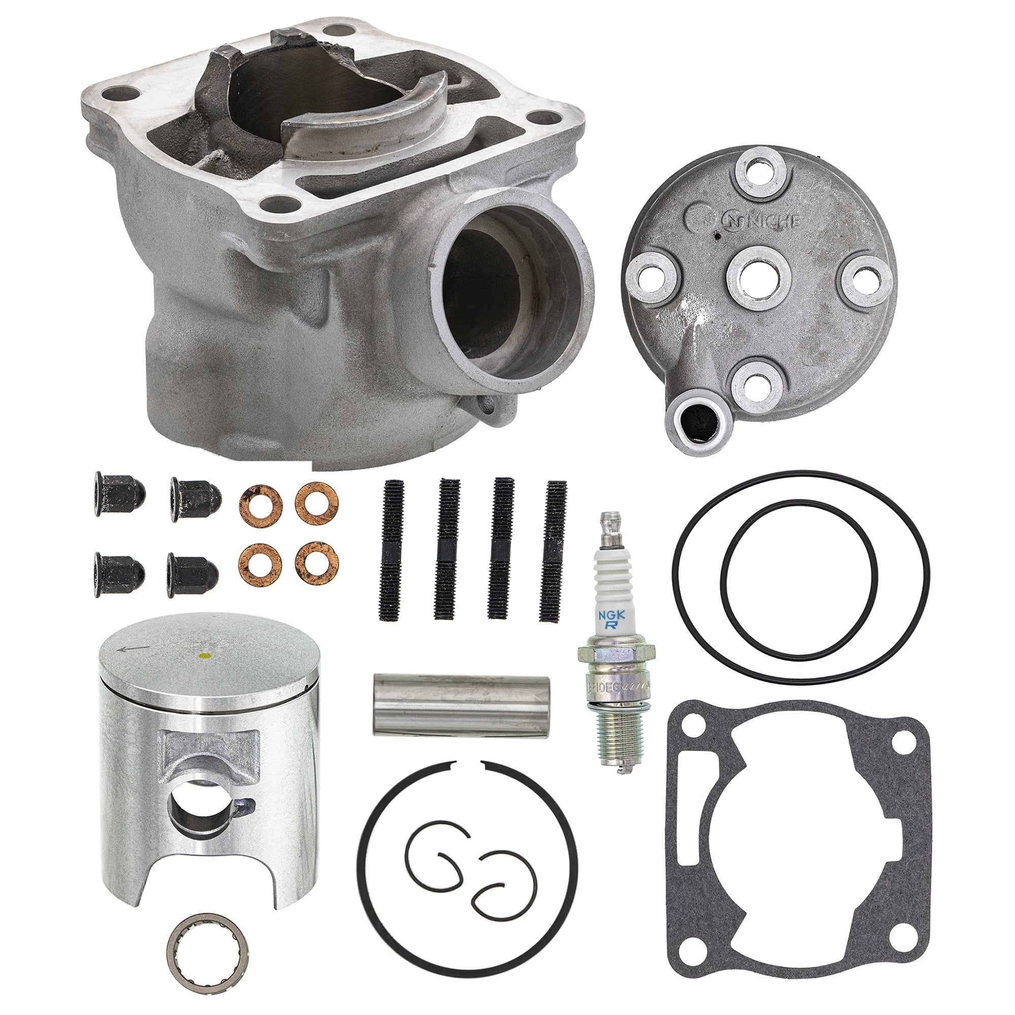 Niche Cylinder Head Spark Plug Piston Gasket Kit for Yamaha YZ85 ...