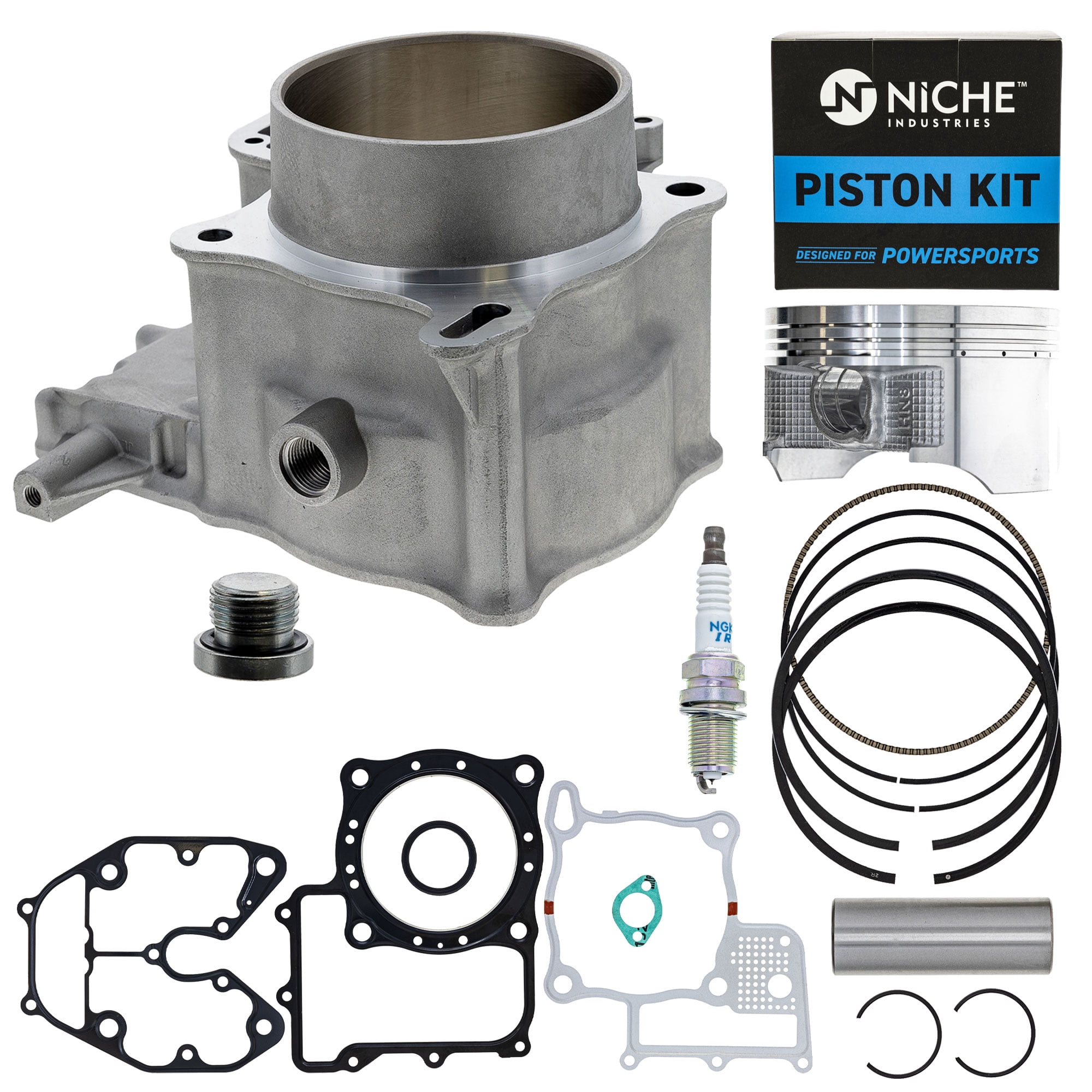 Niche Cylinder Piston Gasket Kit Honda Rincon 650 12100-HN8 (100mm ...