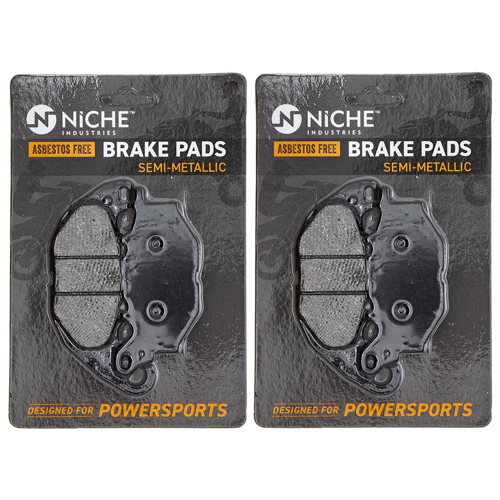 Niche Front Brake Pad Set for Yamaha YZF R3 Semi-Metallic Motorcycle 2 ...