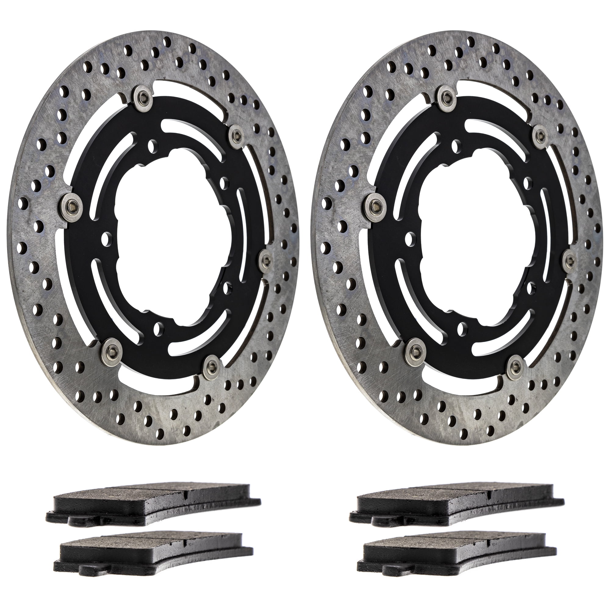 Niche Front Brake Rotor Pad Kit for Suzuki Hayabusa 59100-14850 ...
