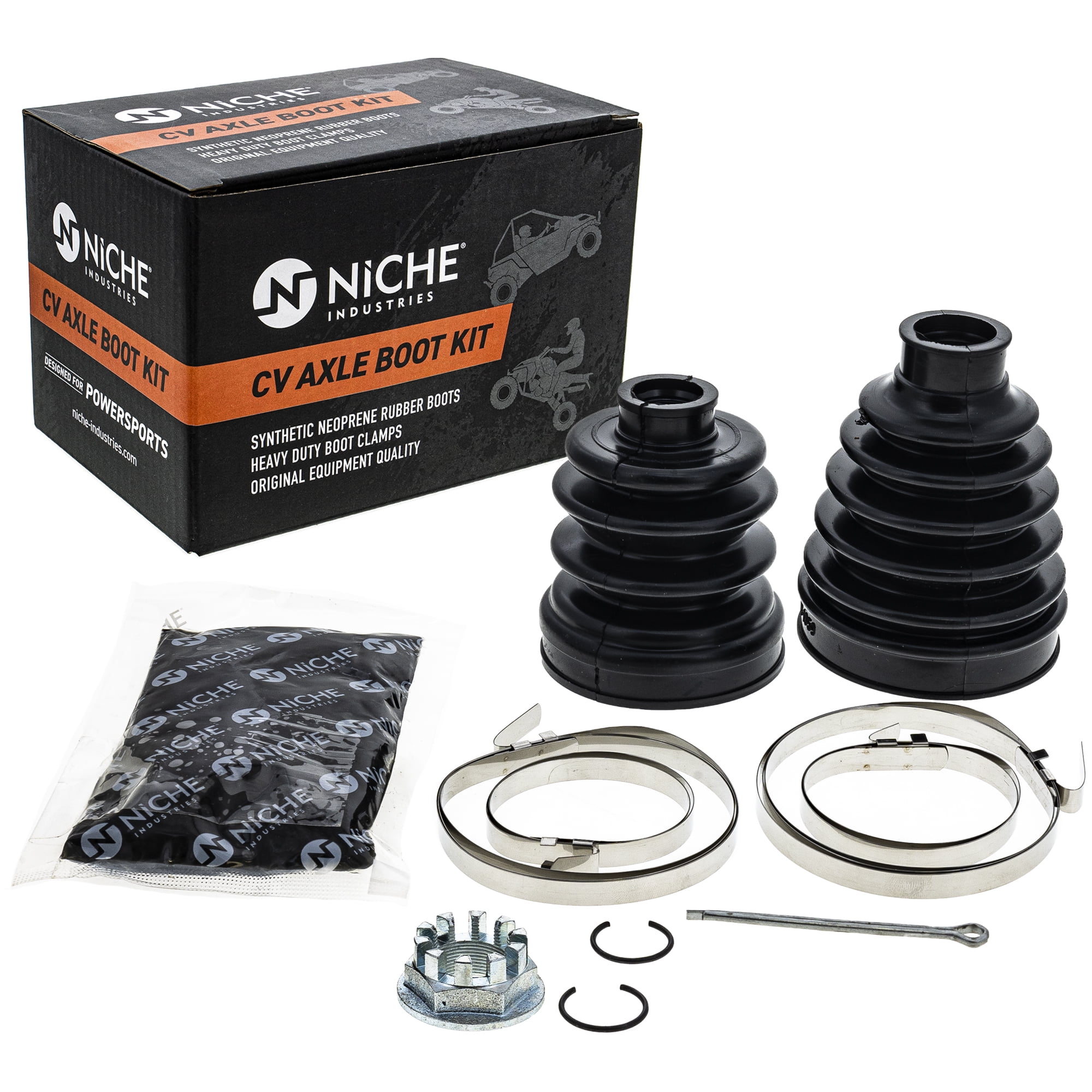 Niche Front CV Axle Boot Kit for Honda Rancher 420 foreman Rubicon 500 ...