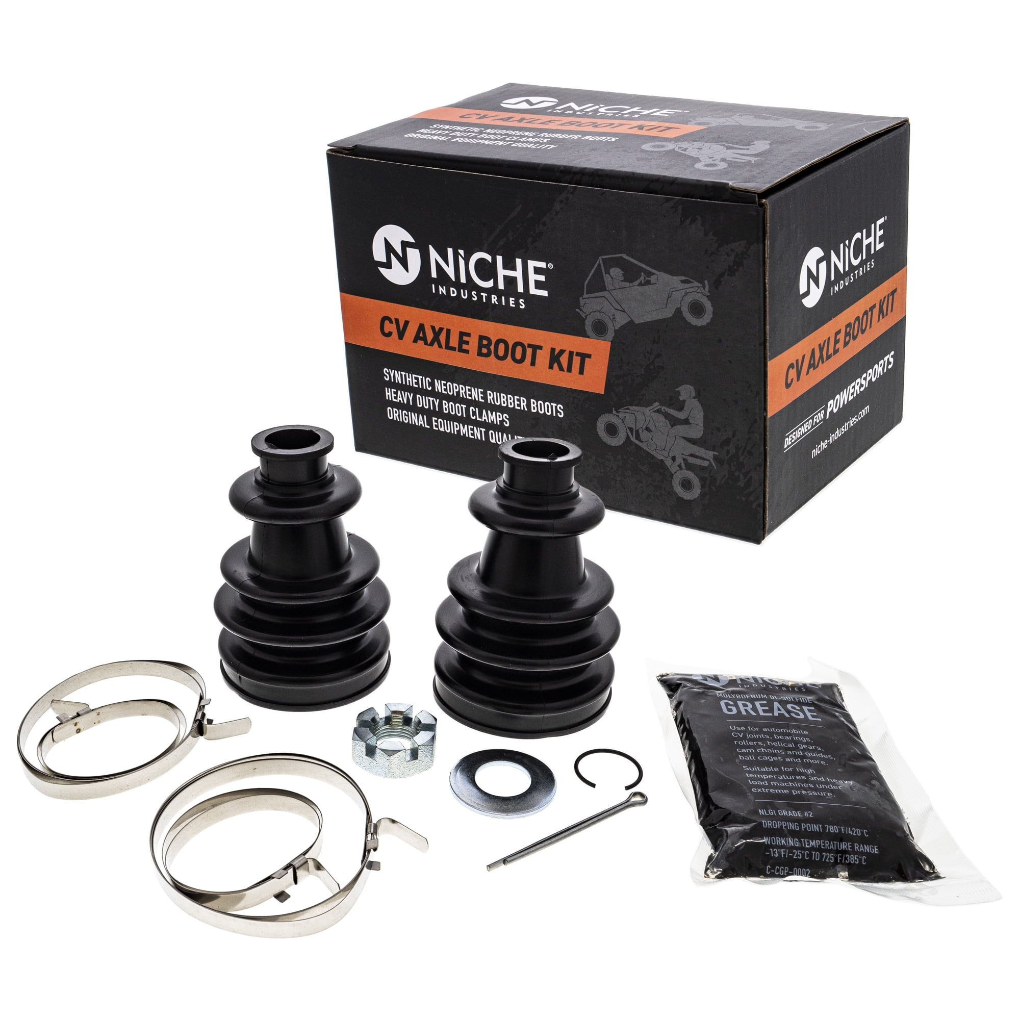 Niche Front CV Axle Boot Kit for Polaris Ranger 570 500 2206541 UTV 519 ...