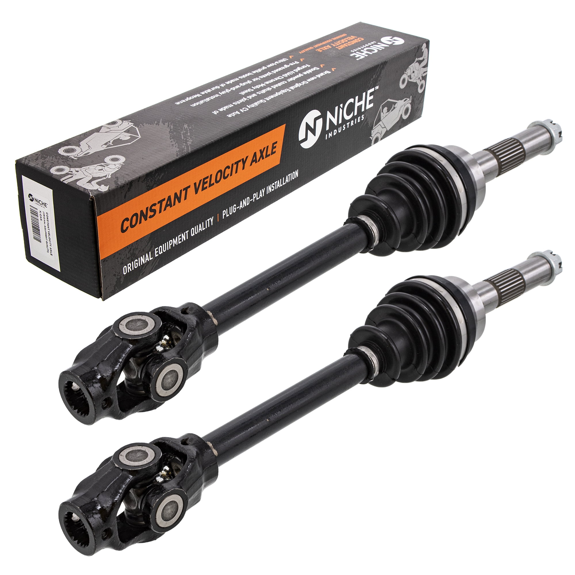 Niche Front Drive Shaft Axle for Polaris Sportsman 500 325 ATV 2 Pack ...