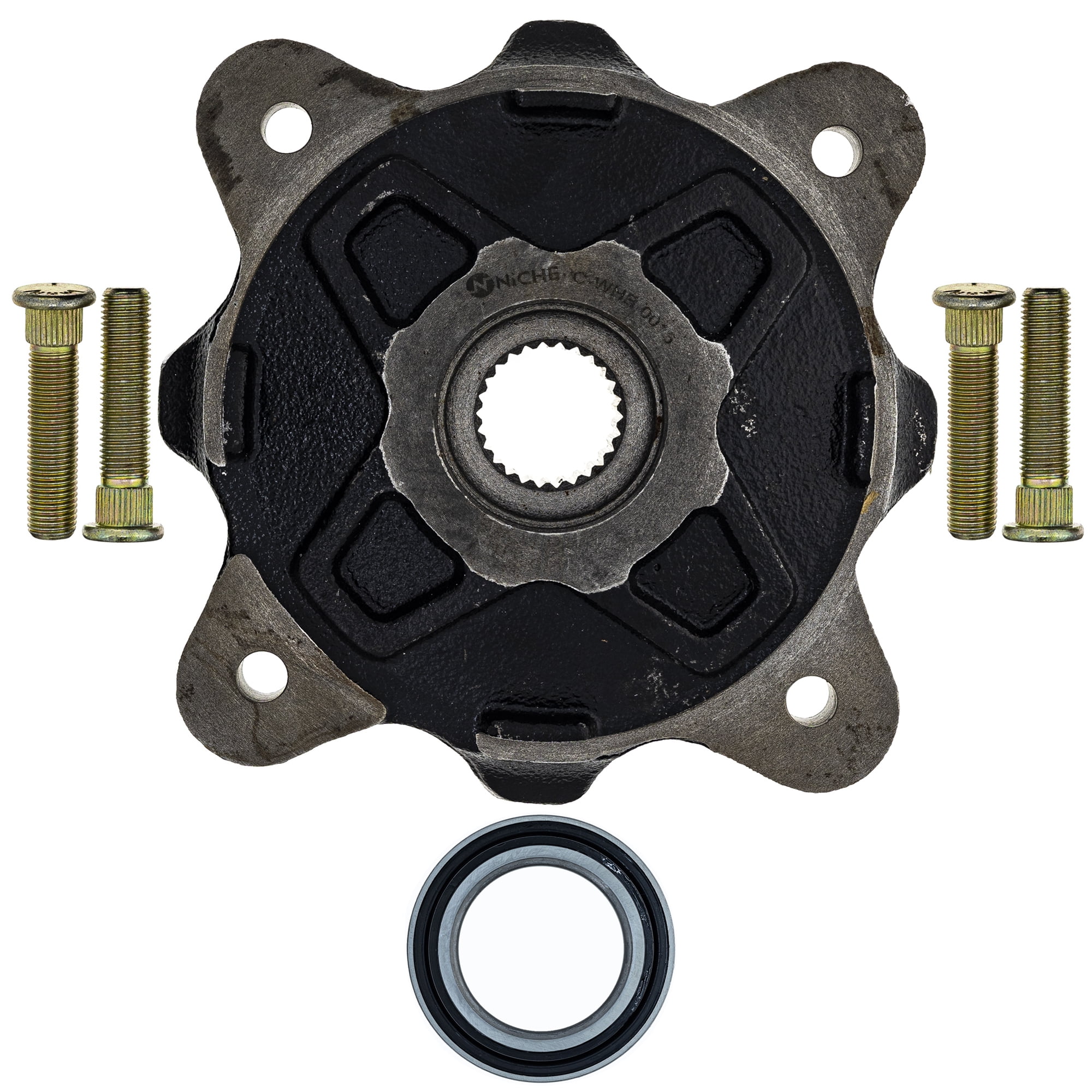 Niche Front Wheel Hub Kit for Polaris Ranger 700 500 Crew RZR 4 800 ...