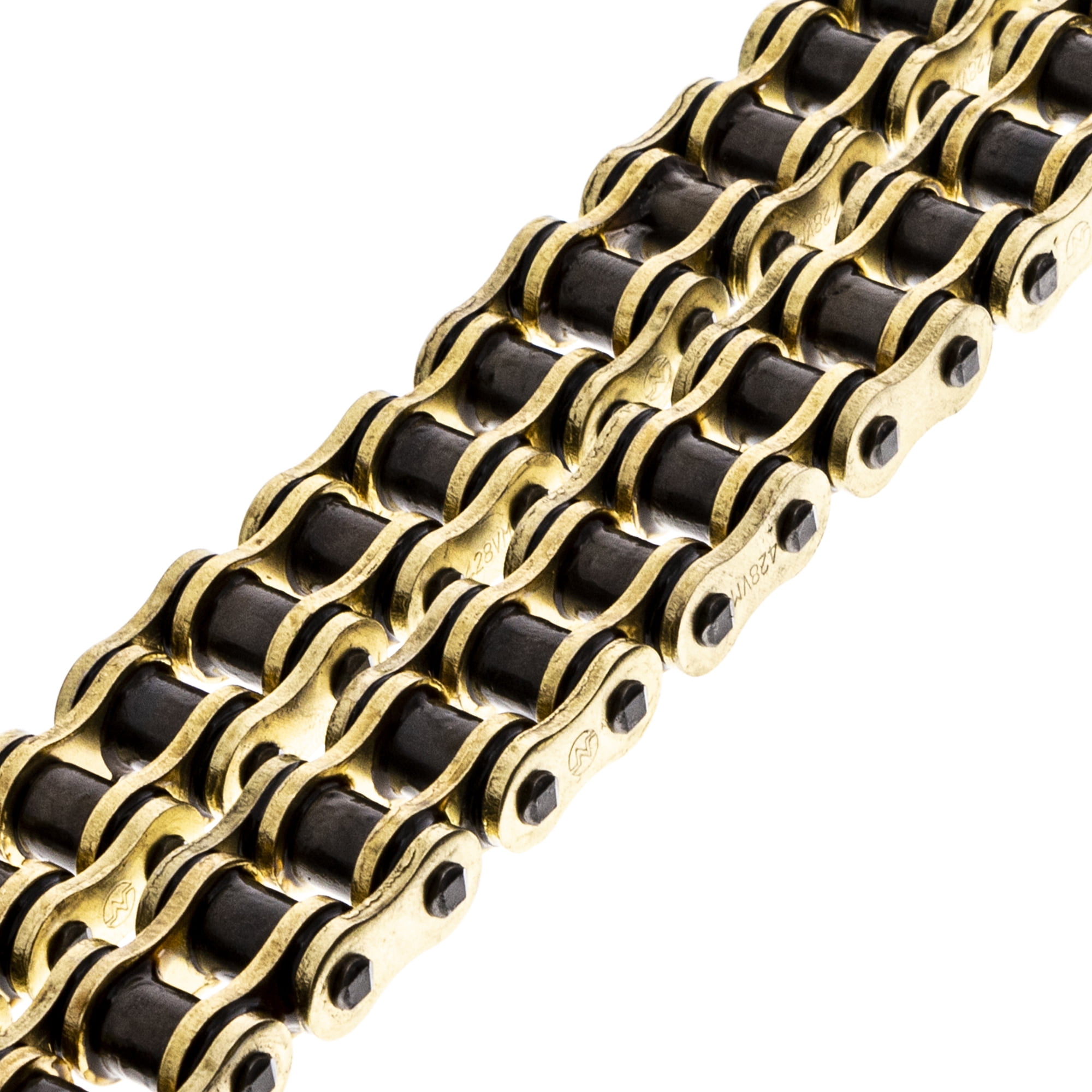 Niche Gold 428 X-Ring Chain 114 Links With Master Link Motorcycle 519 ...