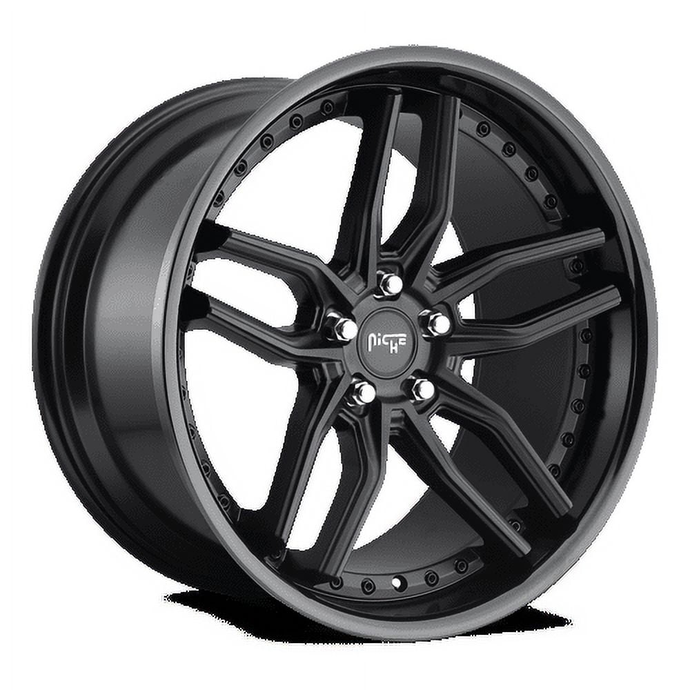 Niche M194 Methos 20X9 5X114.3 35Et 72.56Cb Gloss Black Matte Black ...