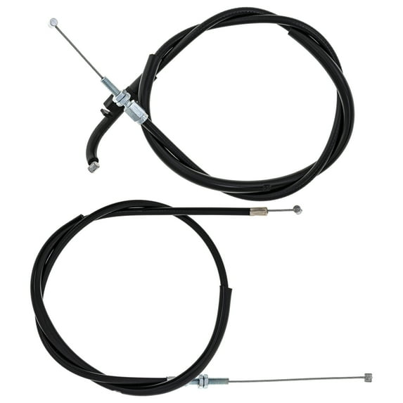 Niche Push Pull Throttle Cable Set, Kawasaki Ninja 500 54012-0058 54012-0059 - Walmart.com