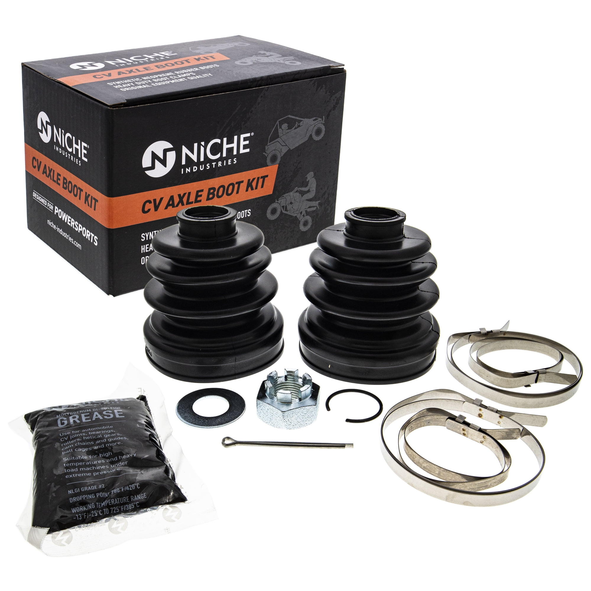 Niche Rear CV Axle Boot Kit, Compatible with Polaris RZR XP 1000 ...