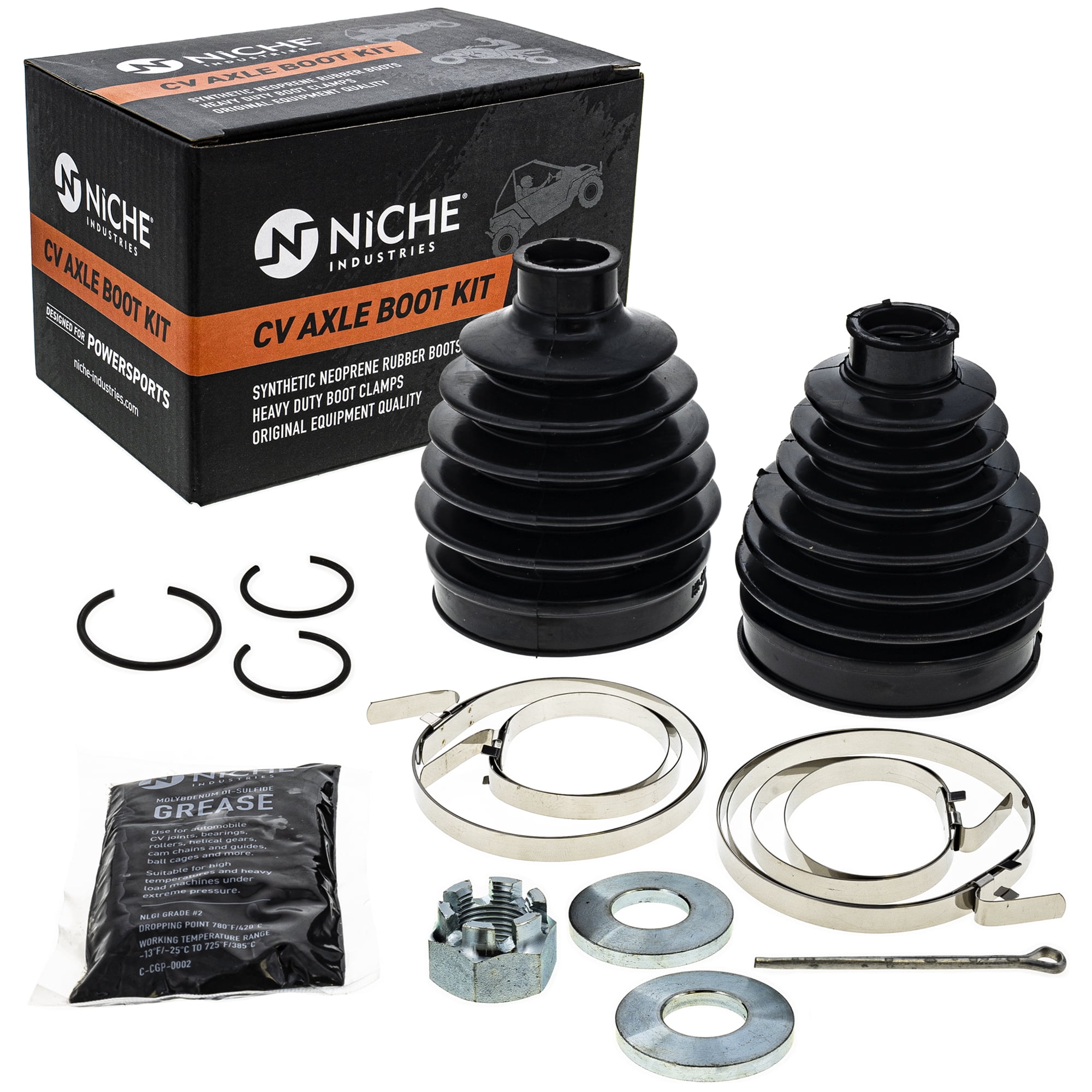 Niche Rear CV Axle Boot Kit for Polaris Ranger XP 1000 EPS 519-KCV2430B ...